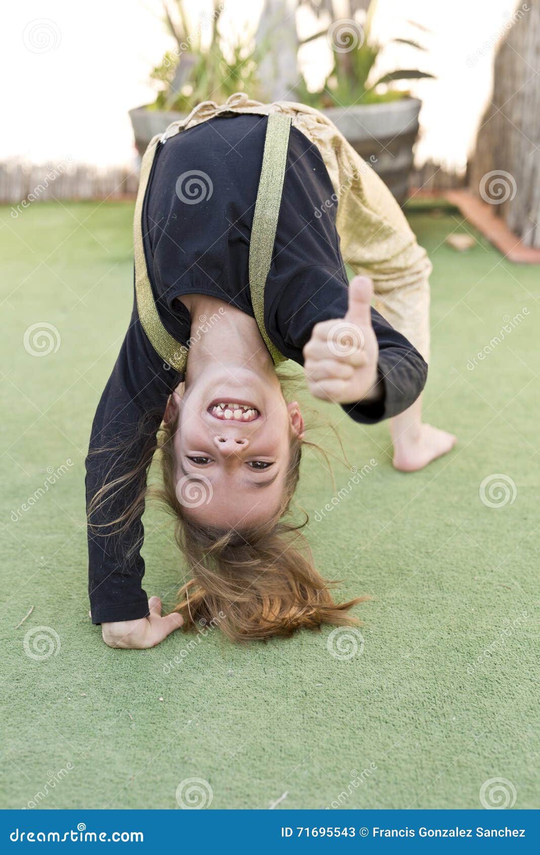 Girl playing alone stock image. Image of game, happy - 71695543