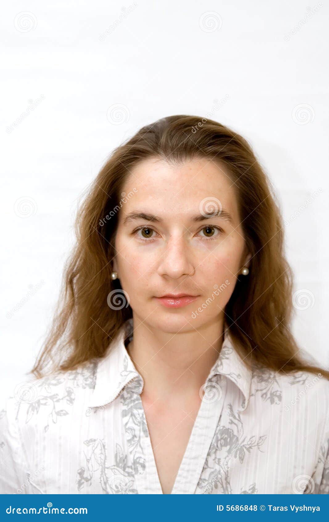 Girl portrait front stock photo. Image of face, beauty - 5686848