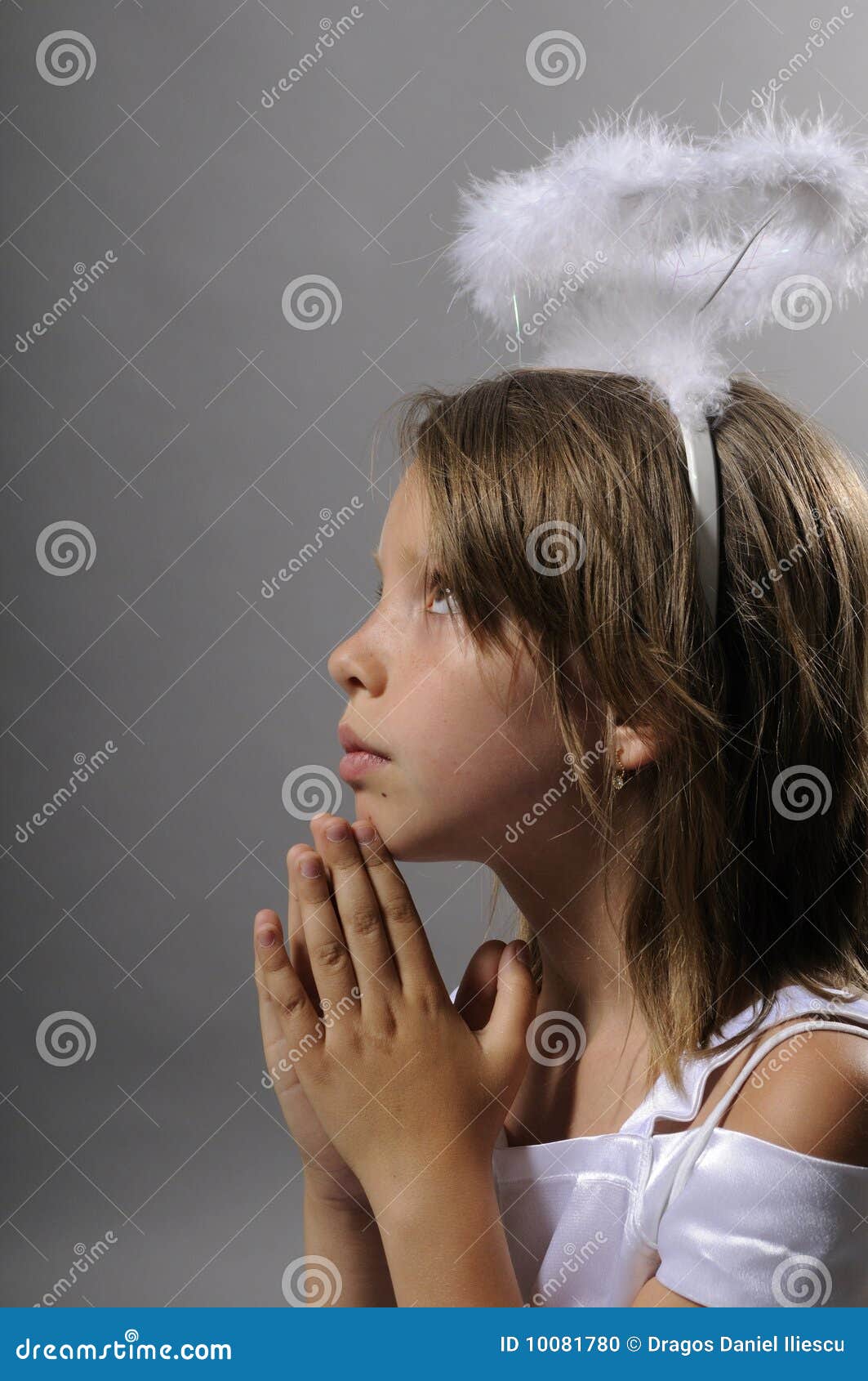 Girl praying stock photo. Image of culture, glamorous - 10081780