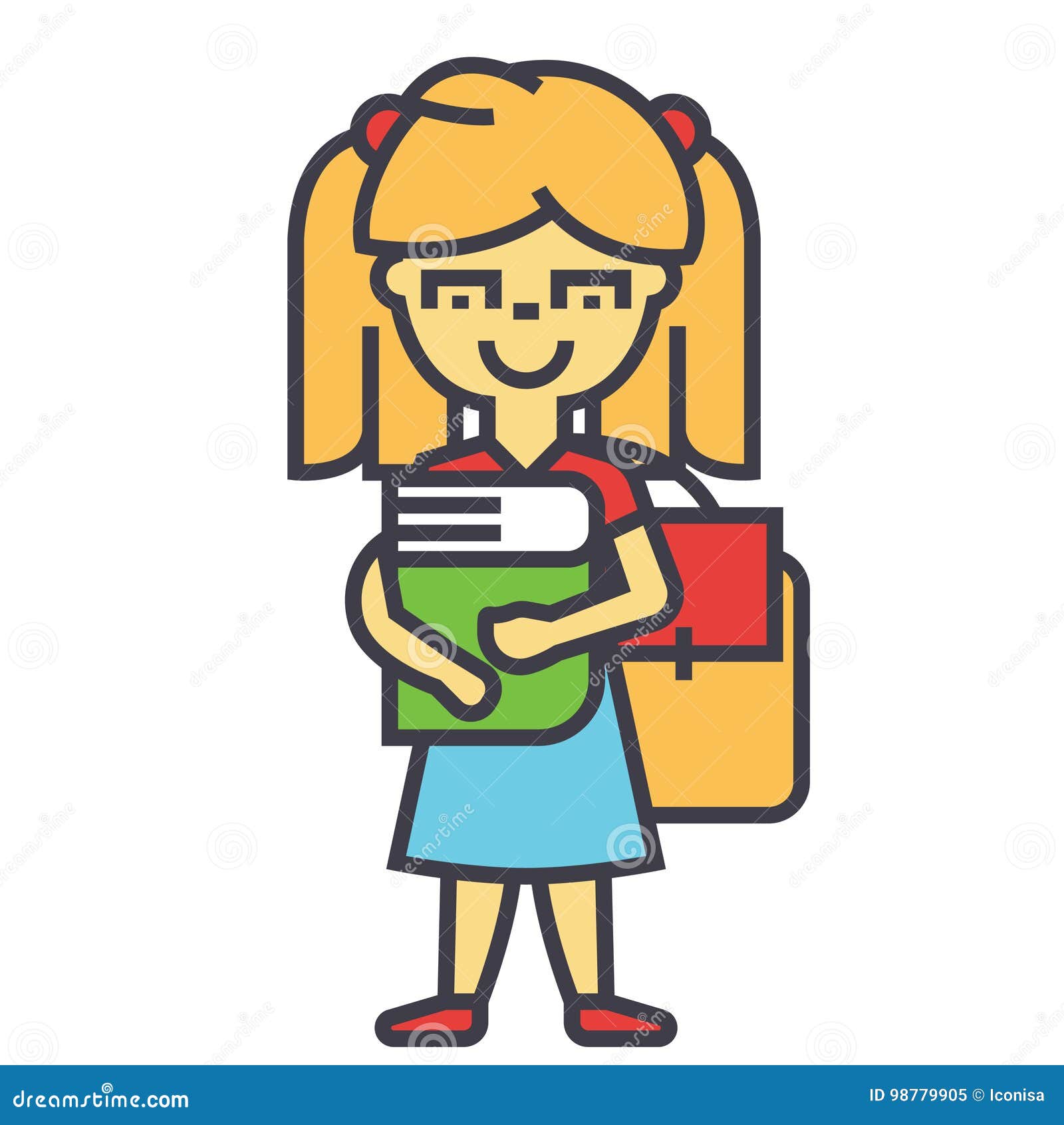 Elementary Student Icons