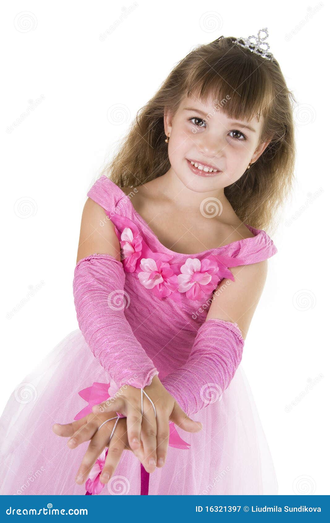 Girl Princess. stock image. Image of clothing, behavior - 16321397