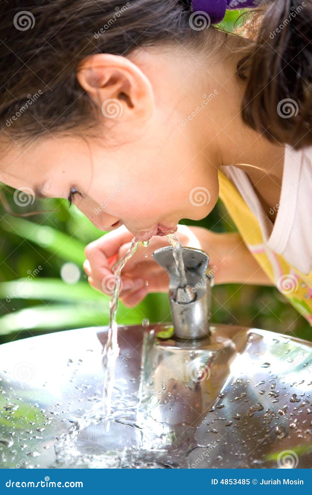 Girl quenching thirst stock image. Image of life, drink - 4853485
