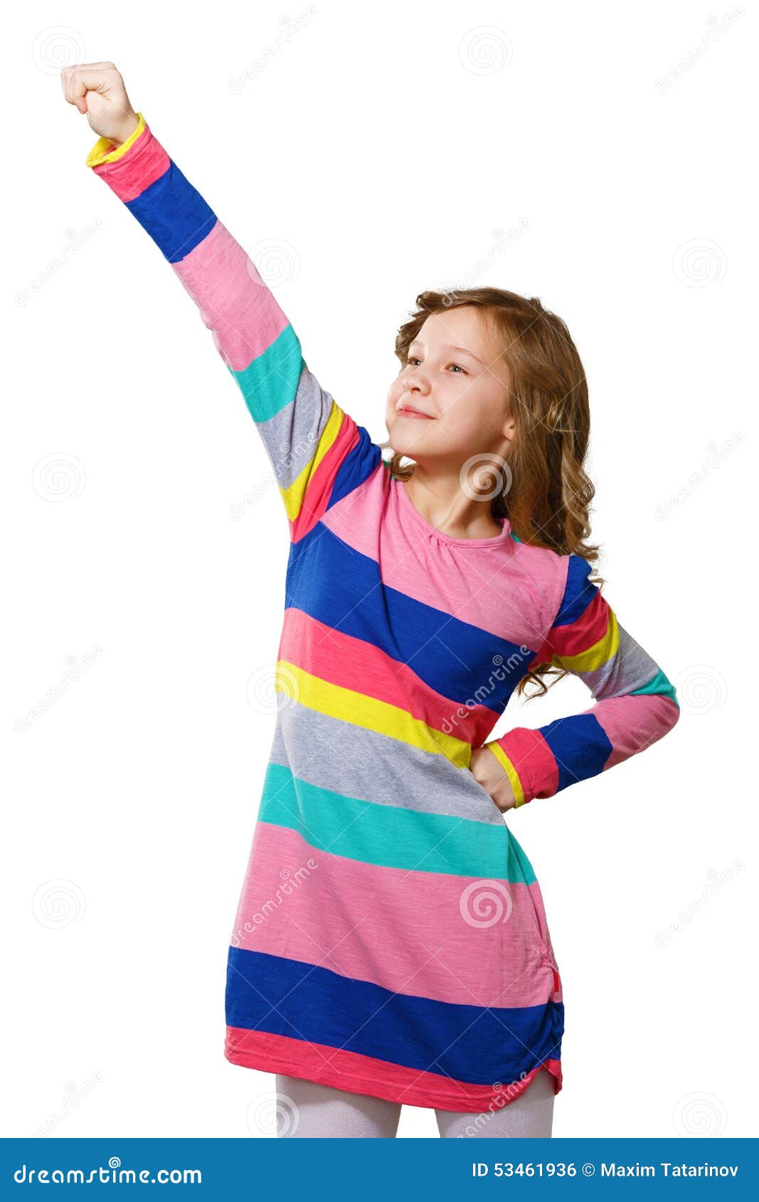 Girl Rasing Her Hand Stock Photos - Free & Royalty-Free Stock Photos ...