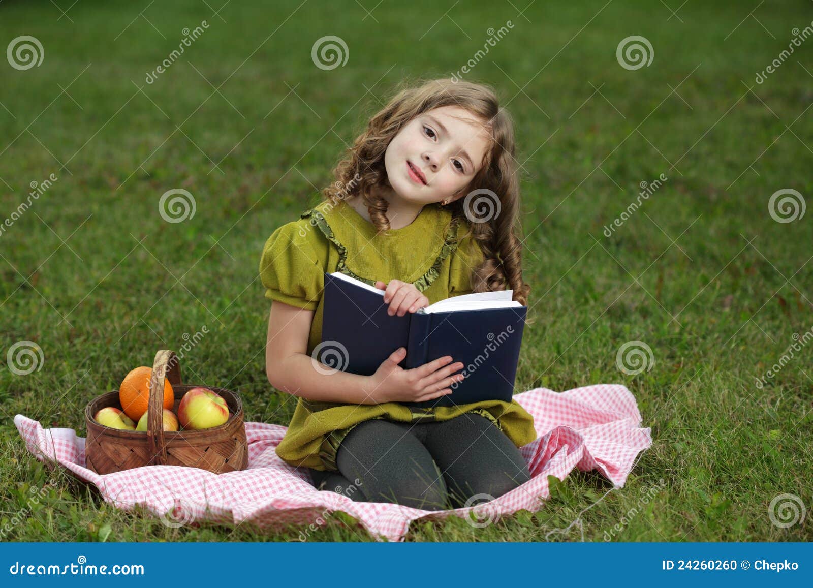 Girl read book stock photo. Image of cheerful, girls - 24260260