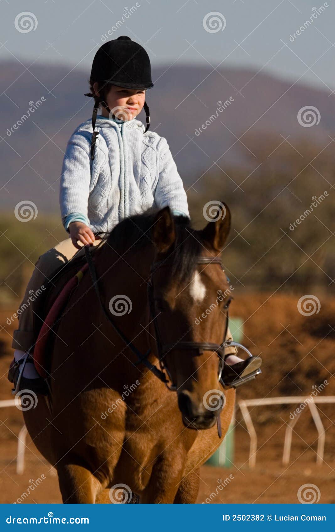 Girl rider stock photo. Image of outdoors, partner, pony - 2502382