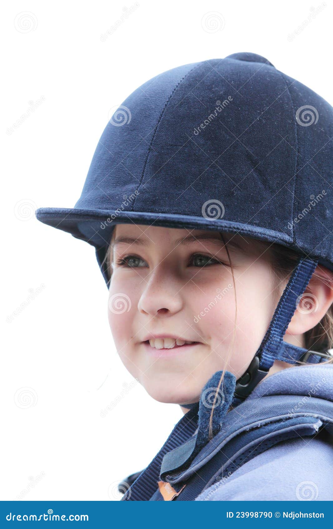 Girl in riding helmet stock photo. Image of girl, helmet - 23998790