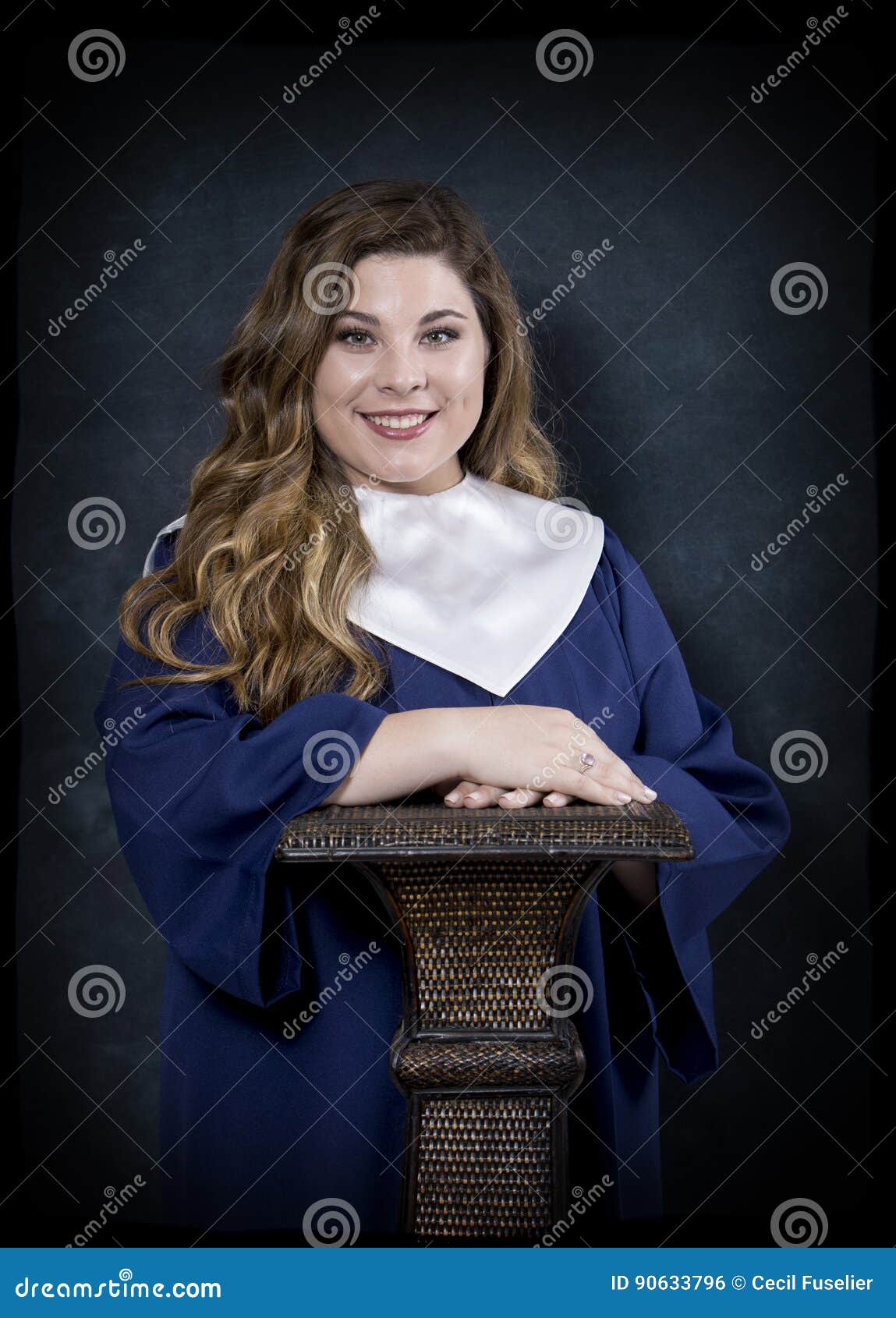 Girl in robe stock photo. Image of portrait, pose, white - 90633796