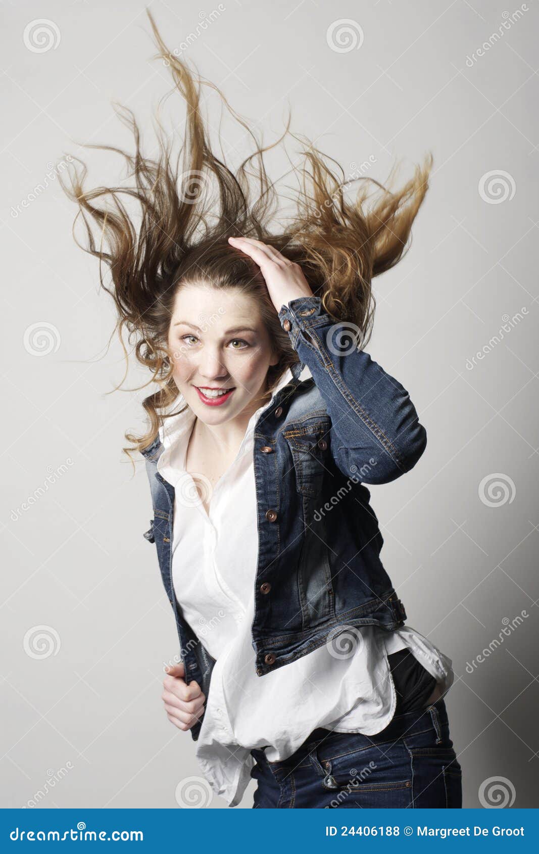 Girl Rocking stock photo. Image of caucasian, attitude - 24406188