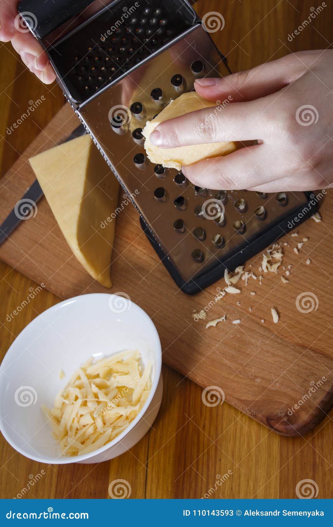 The Girl is Rubbing Dutch Cheese Stock Image - Image of product, cheese ...