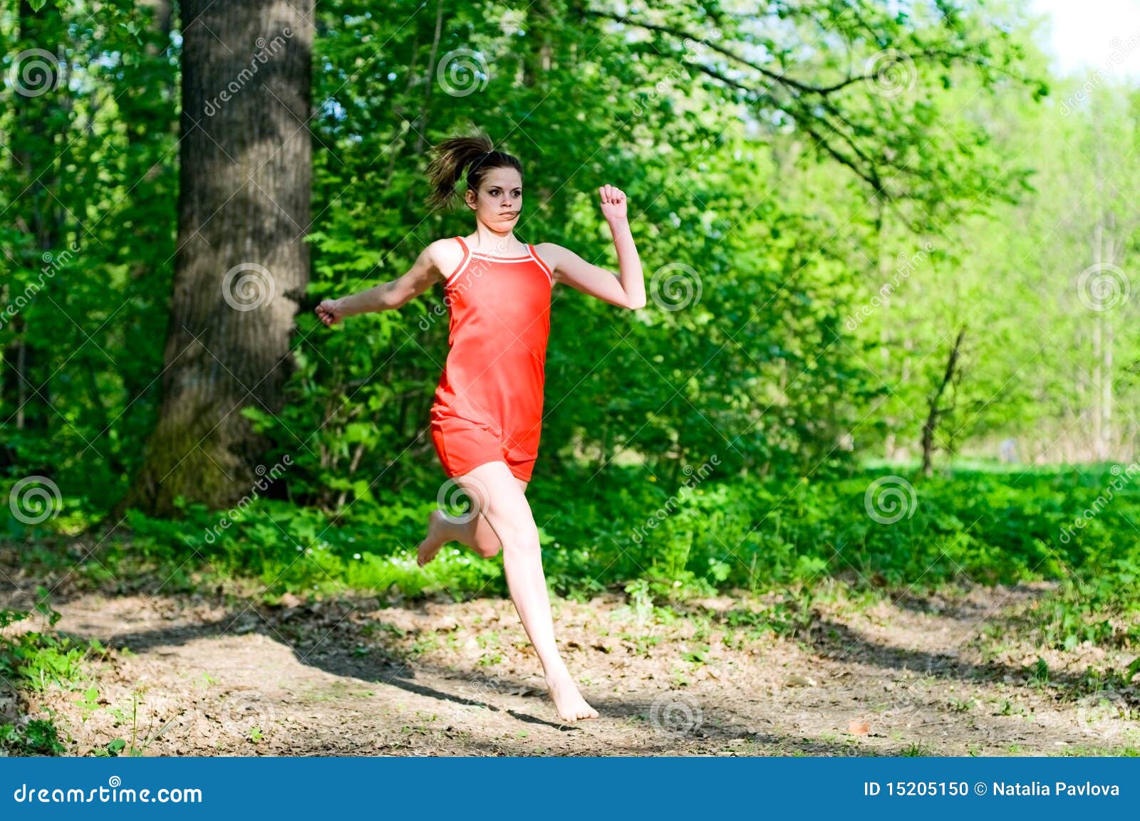 Girl running stock photo. Image of practise, person, running - 15205150