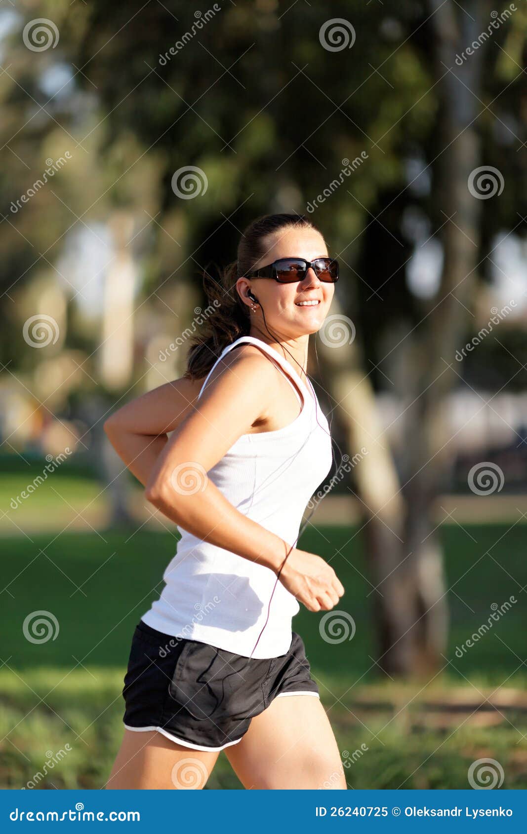 Girl running stock image. Image of healthy, athlete, outdoors - 26240725