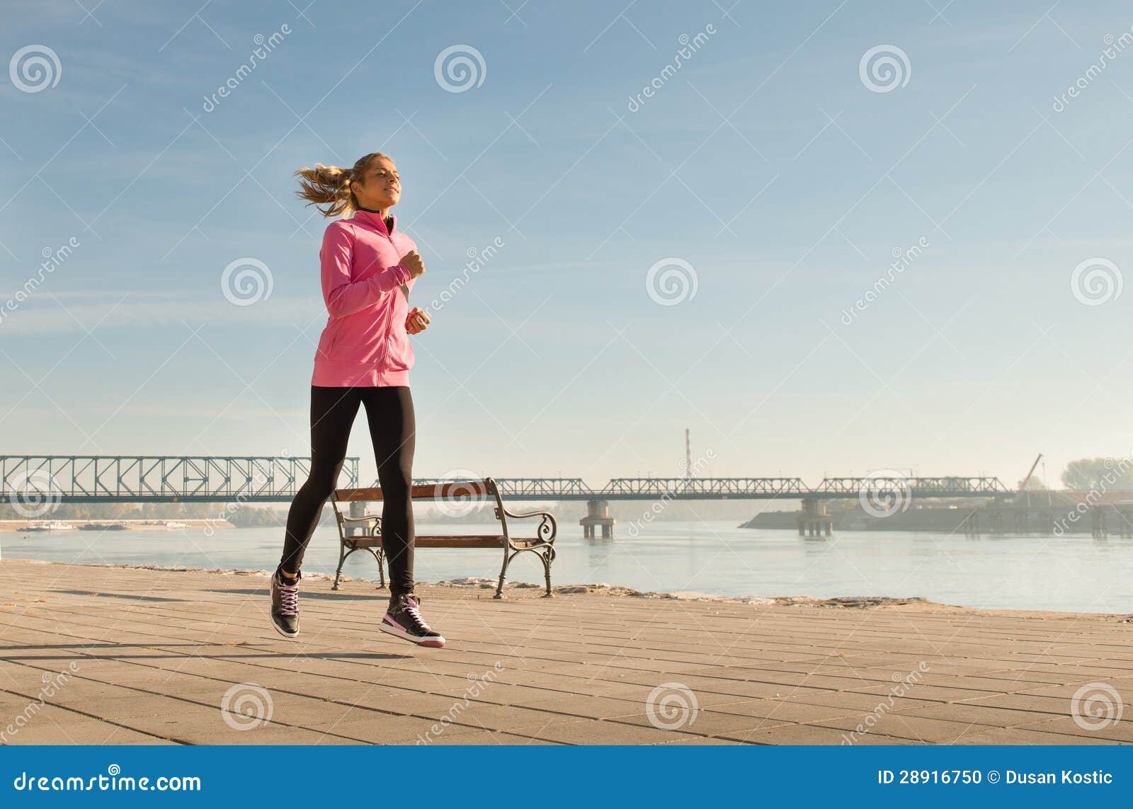 Girl running stock photo. Image of young, sports, healthy - 28916750