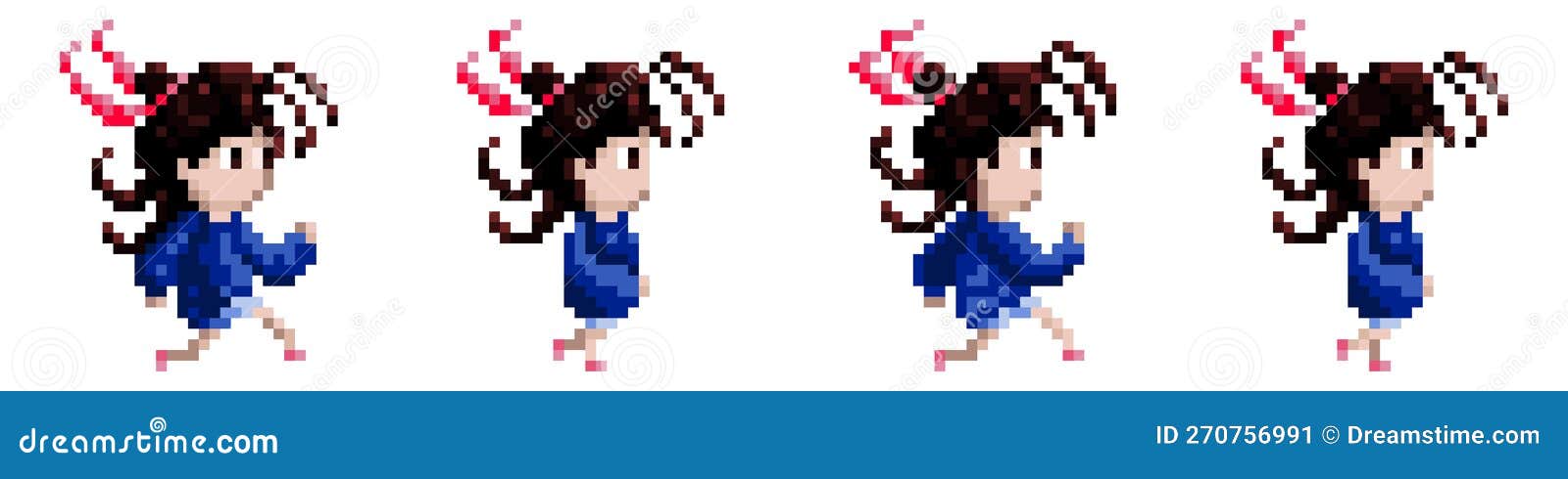 Girl Running Animation Vector Run Cycle Stock Vector - Illustration of ... Girl Running Animation Vector Run Cycle Stock Vector - Illustration of ...