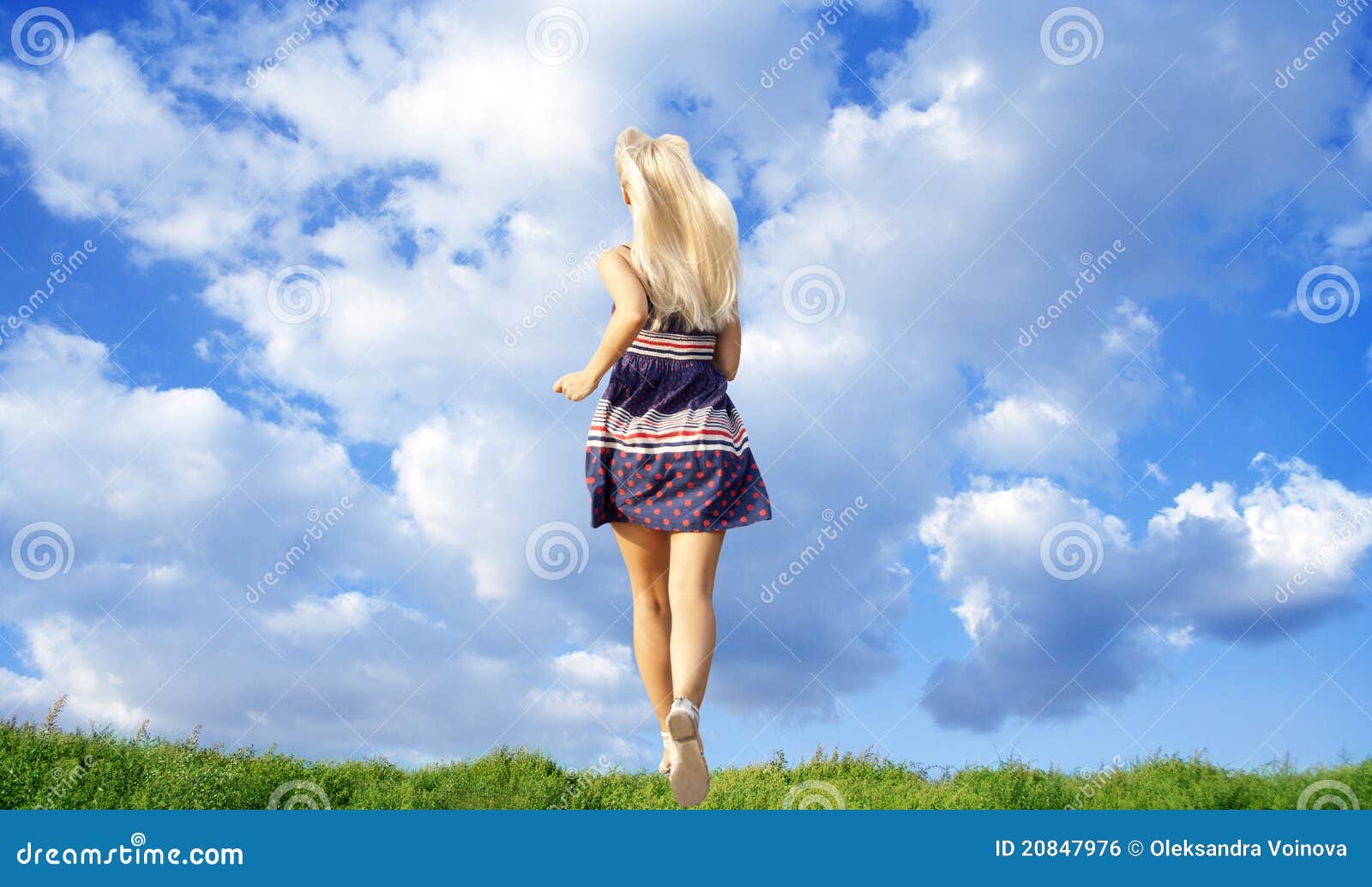 Girl Running Away From Home