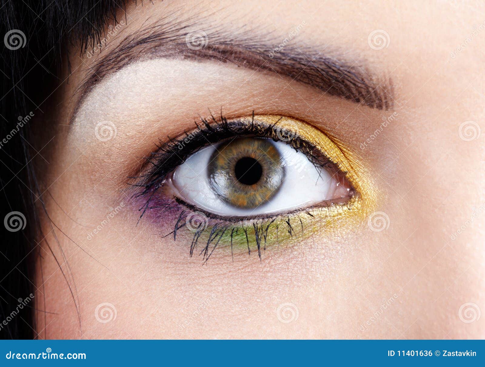 Girl s eye stock photo. Image of sensuality, model, person - 11401636