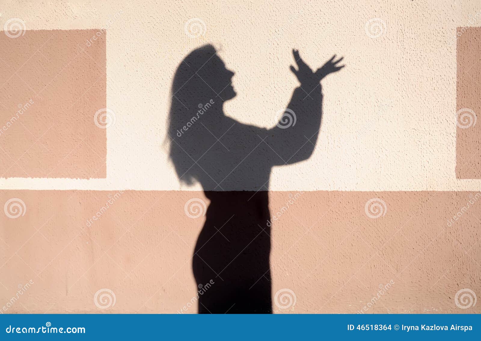 Two Girls In The Shadow Stock Image | CartoonDealer.com #16465237