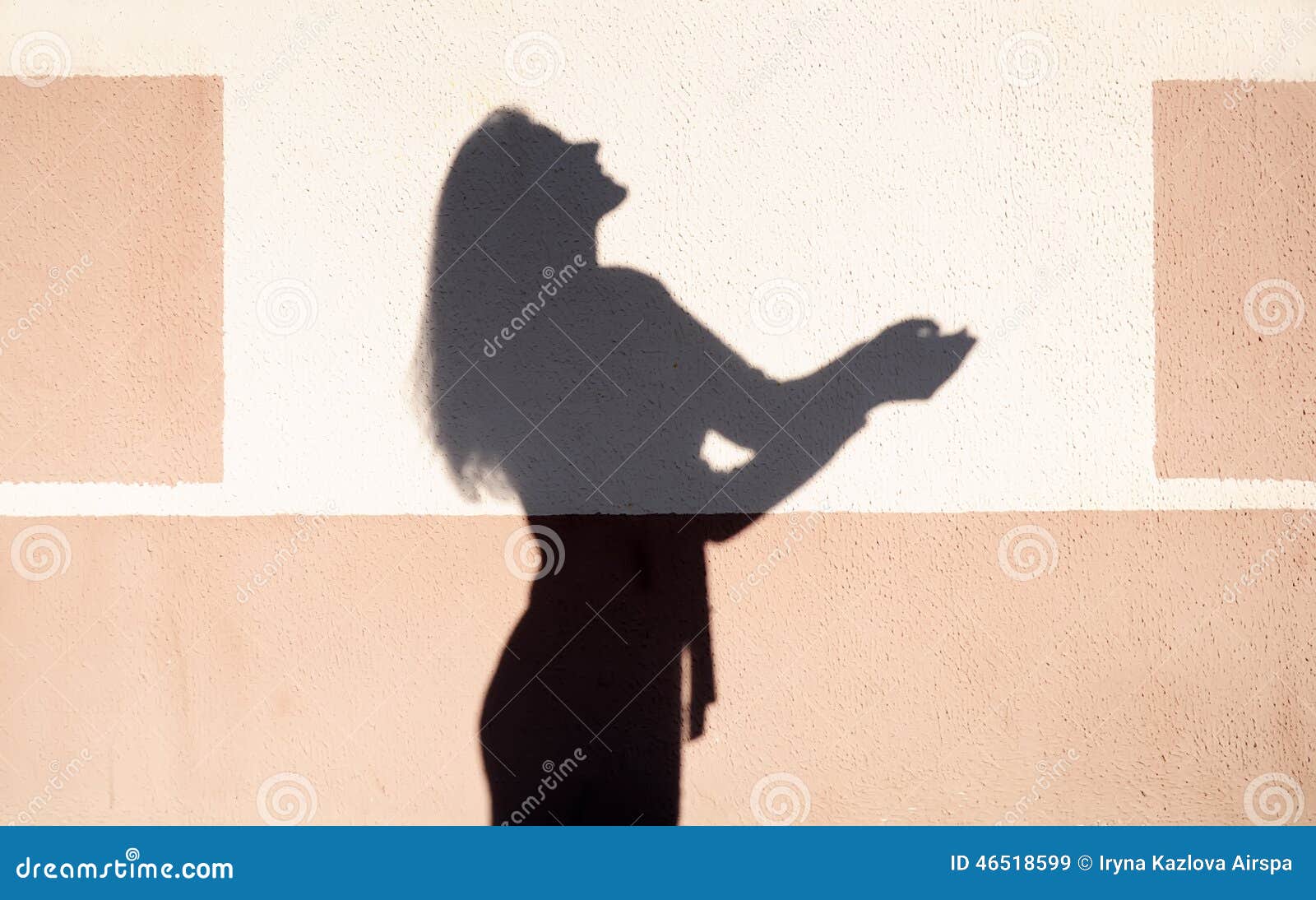 Two Girls In The Shadow Stock Image | CartoonDealer.com #16465237