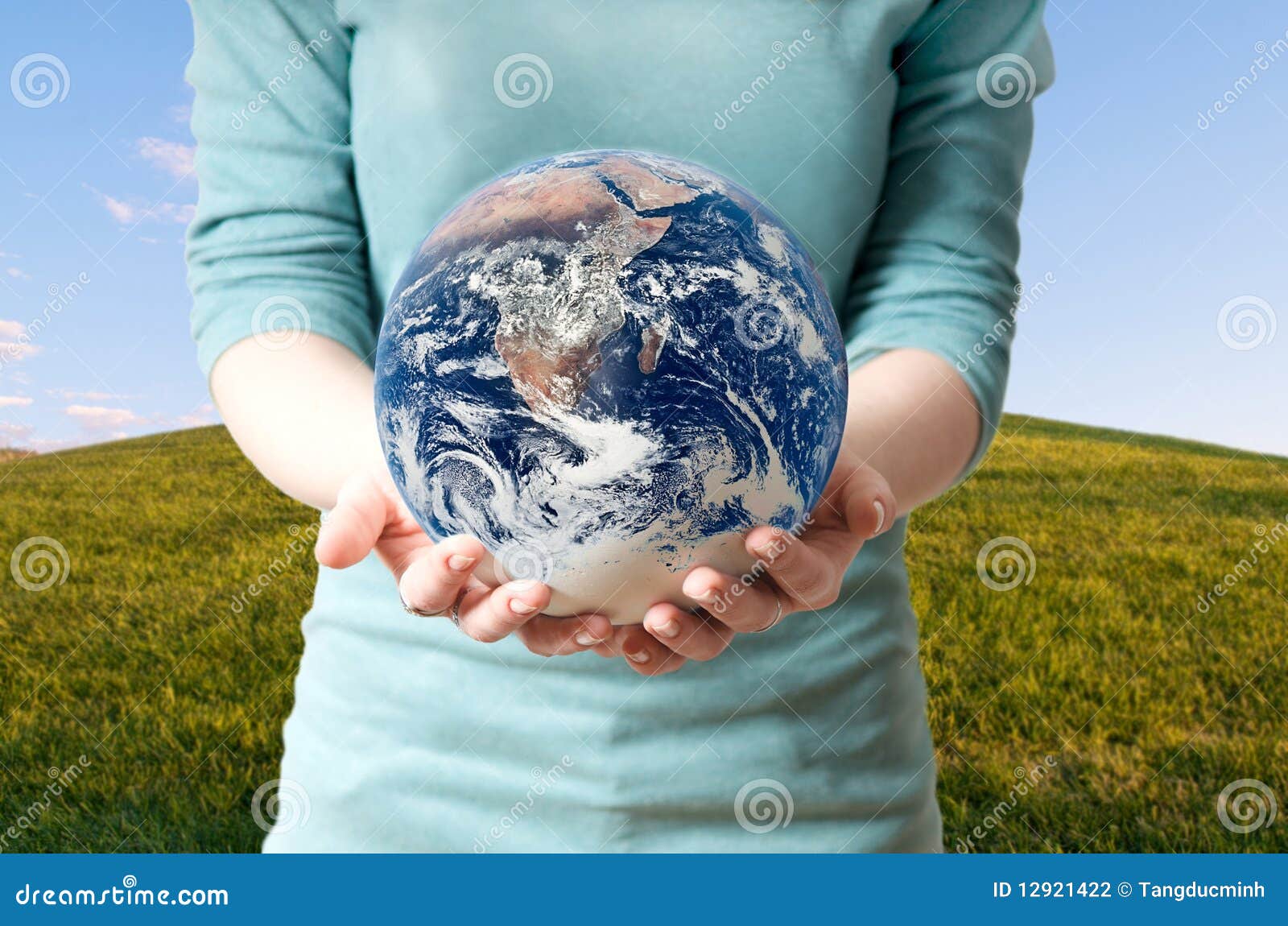 Girl Save Earth Environment Recycle Stock Photo - Image of save, girl ...