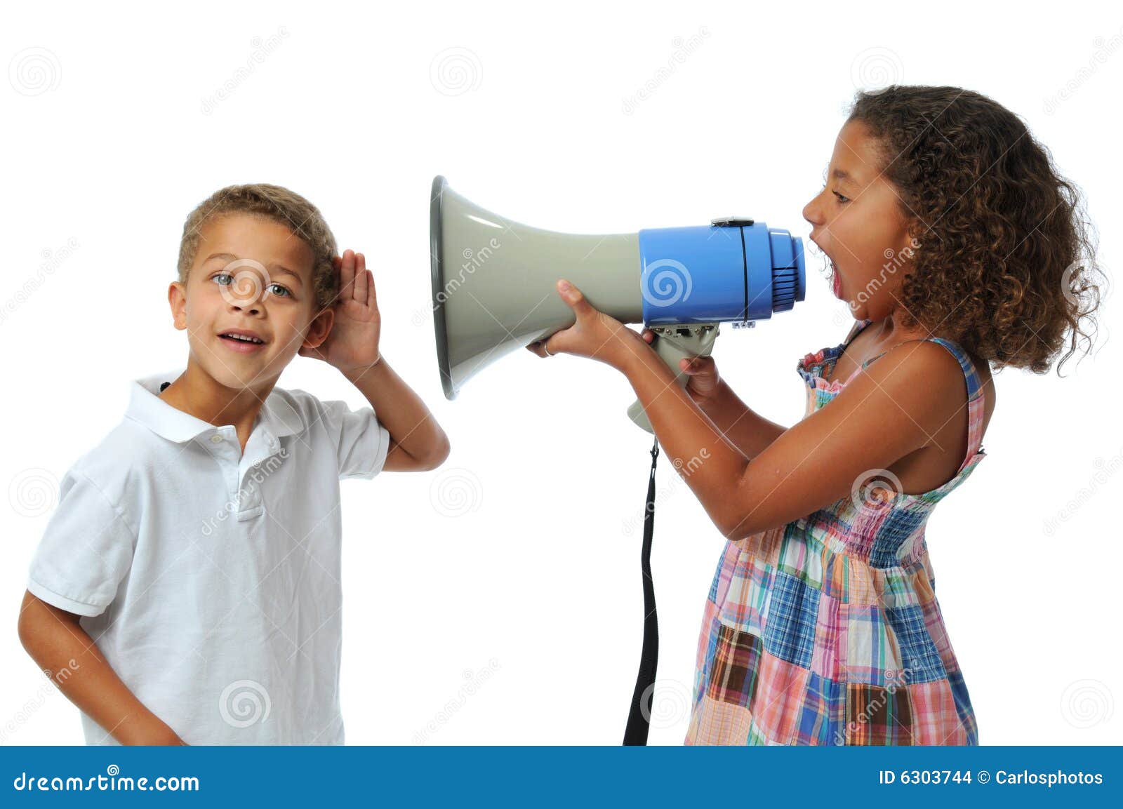 Girl screaming at boy stock photo. Image of debate, youth - 6303744