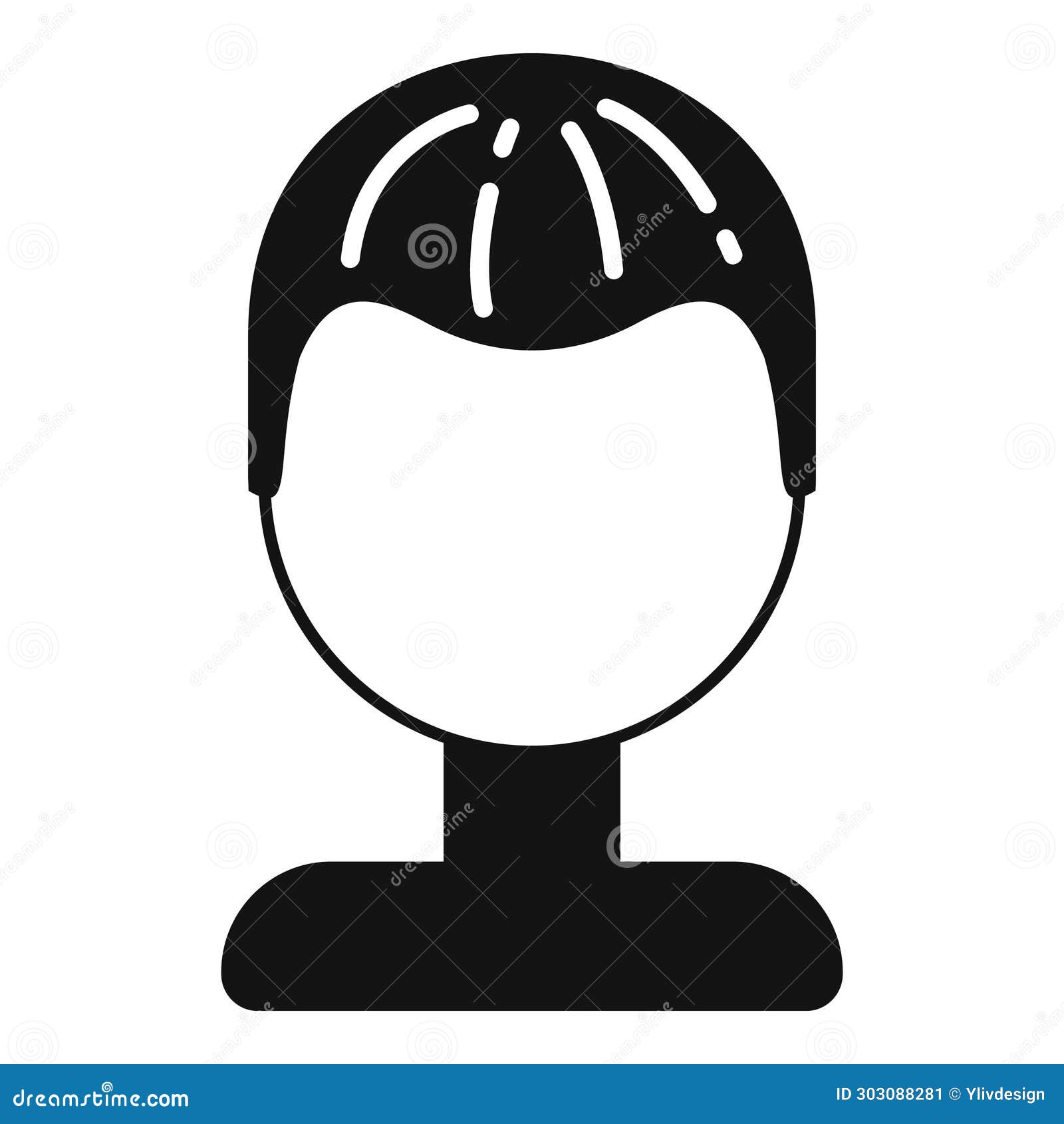 Girl Short Wig Icon Simple Vector. Costume Elegance Stock Vector ... Girl Short Wig Icon Simple Vector. Costume Elegance Stock Vector ...