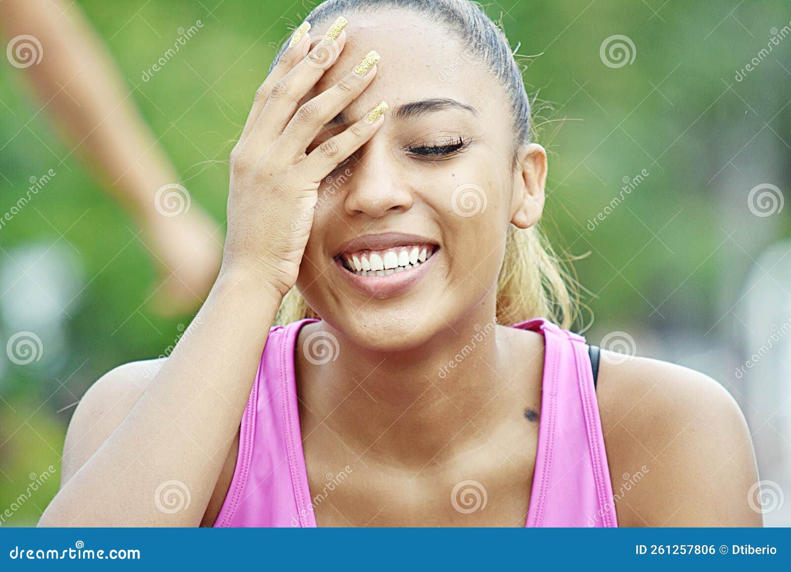 A Girl and Shyness stock photo. Image of pretty, beautiful - 261257806