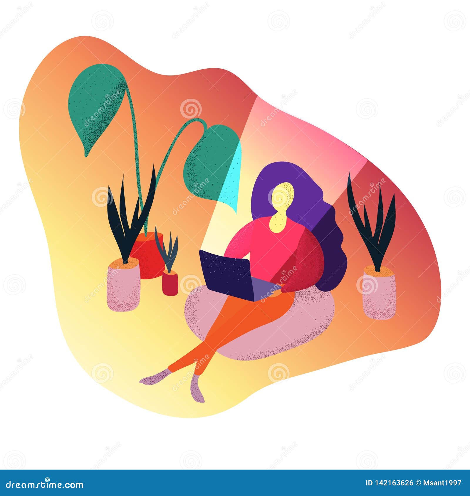 Developer Woman Cartoon Color Stock Illustrations – 109 Developer Woman ...