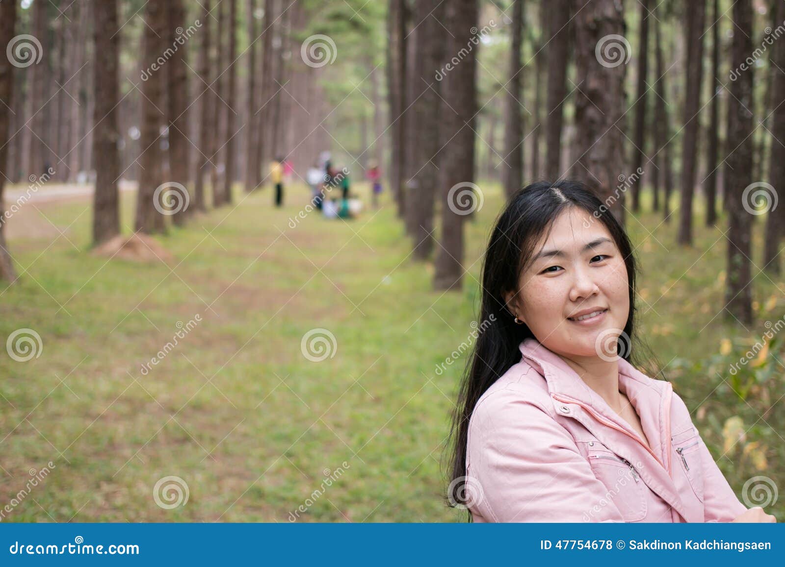 Girl with a smail stock photo. Image of caucasian, cute - 47754678