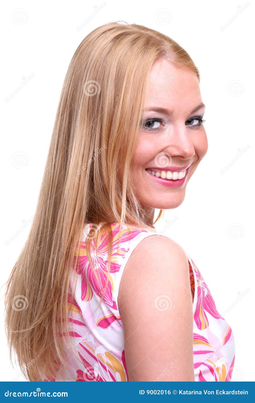 Girl smiling stock photo. Image of smile, hands, portrait - 9002016