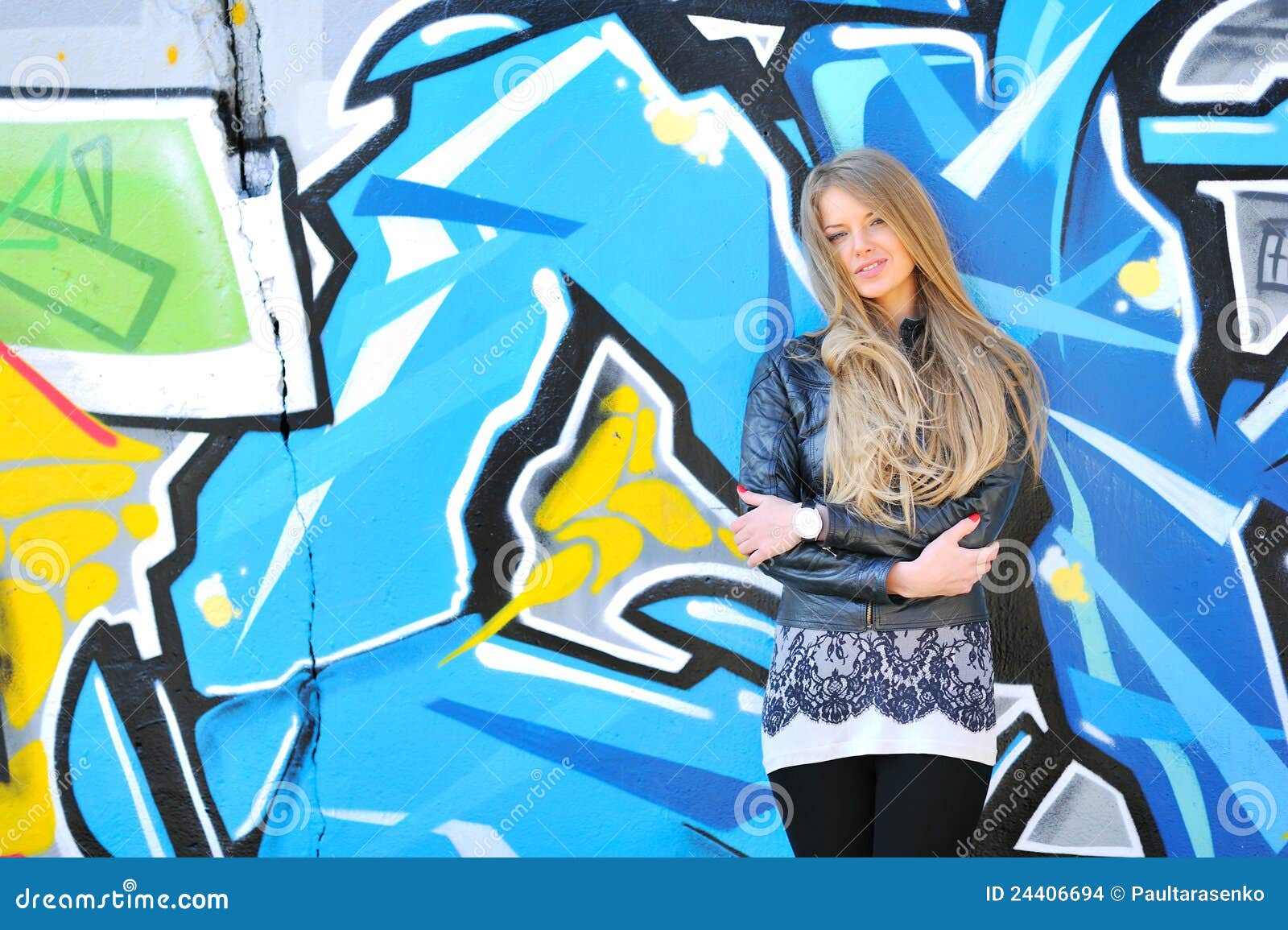 Grafitti Model Editorial Image | CartoonDealer.com #86404364