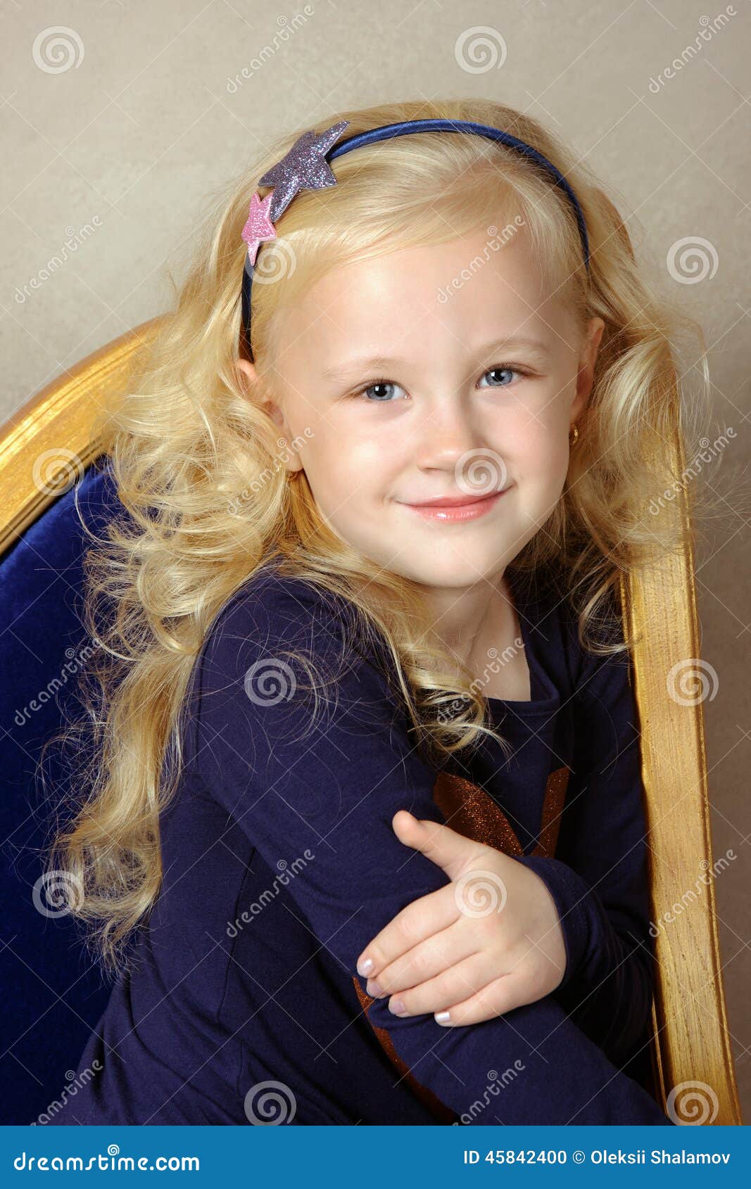 Girl is smiling stock photo. Image of beauty, eyes, child - 45842400