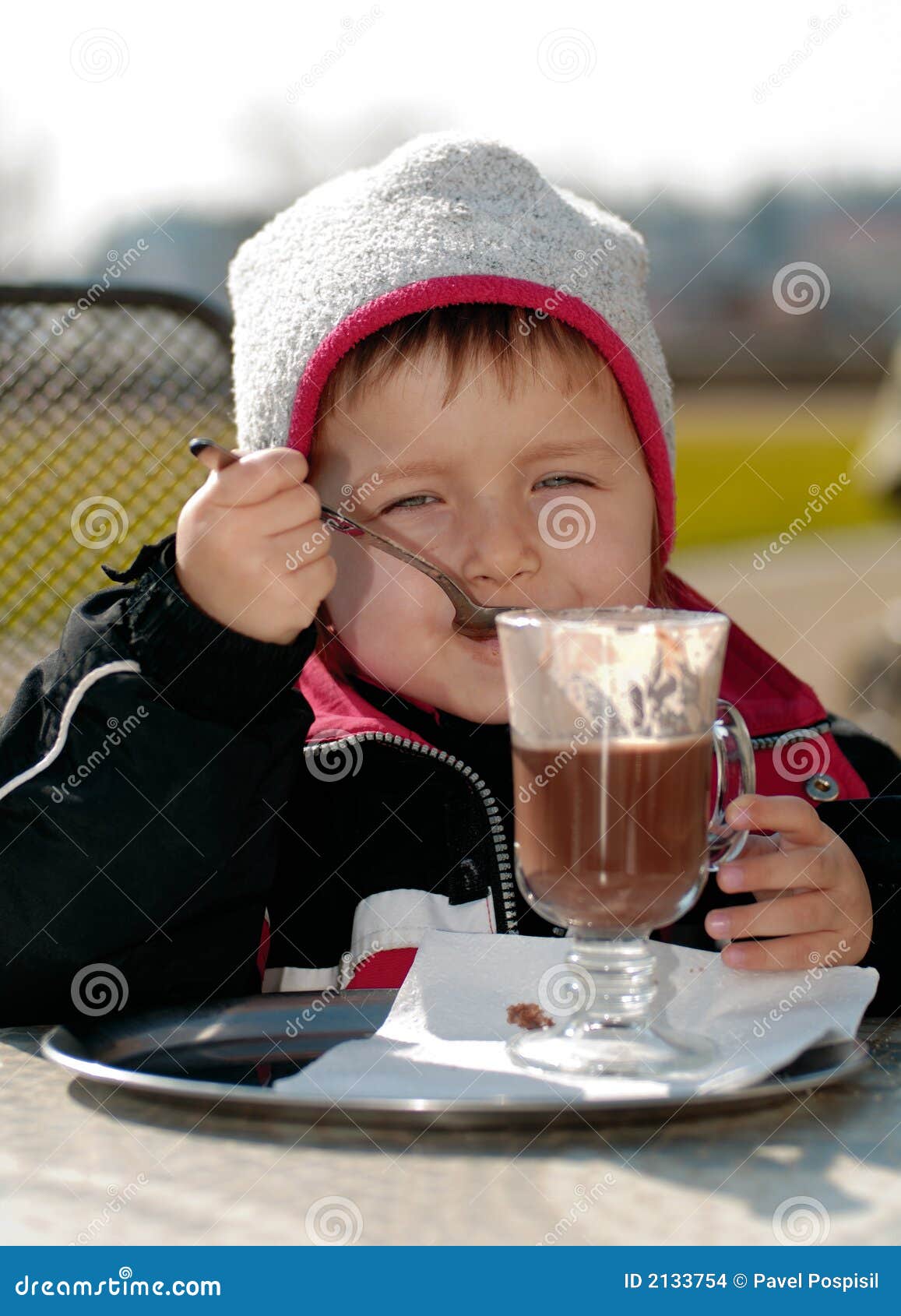 Girl with Snack stock photo. Image of baby, girl, snack - 2133754