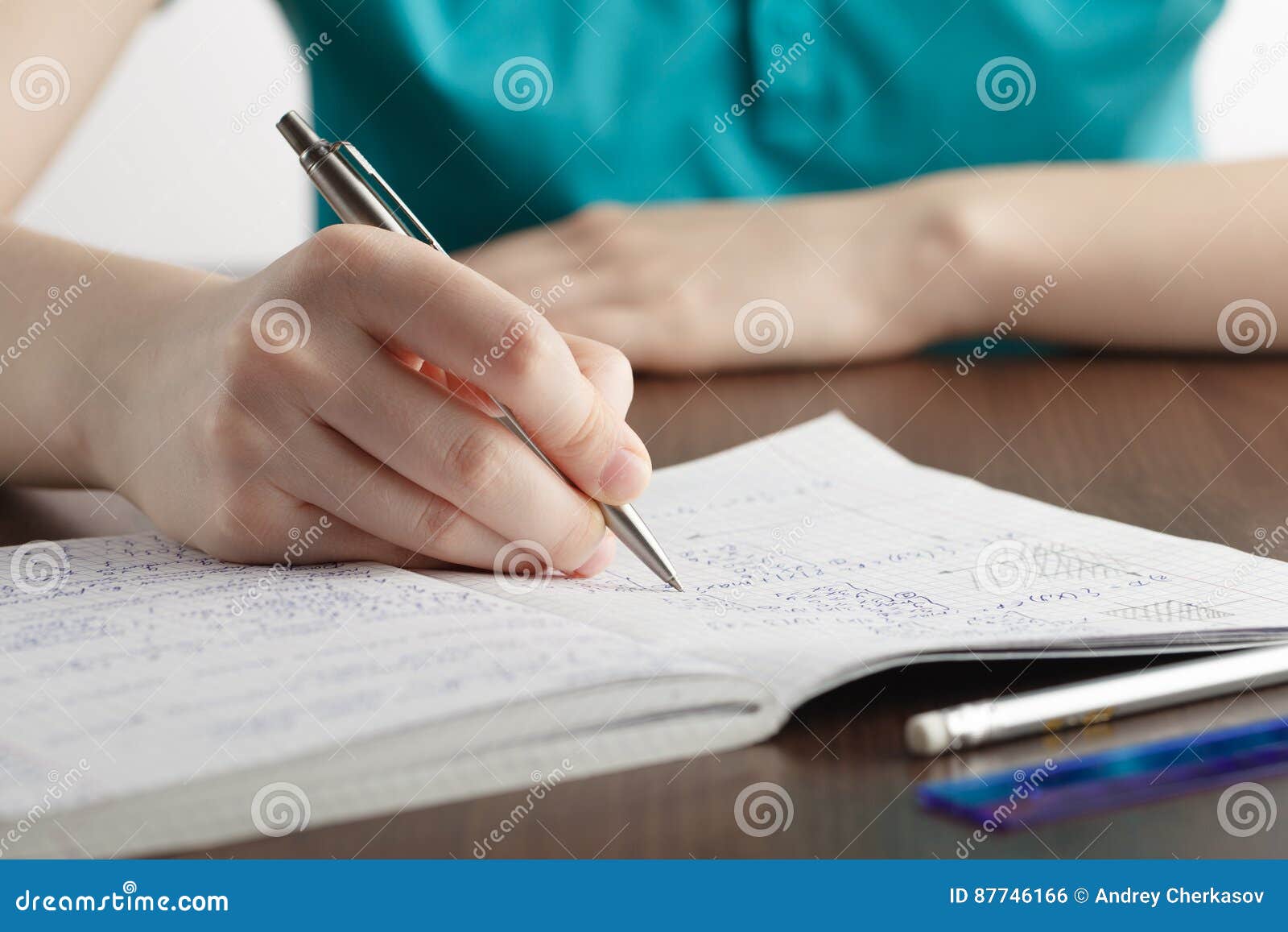 Girl Solving a Math Problem Stock Photo - Image of girl, happy: 87746166 Girl Solving a Math Problem Stock Photo - Image of girl, happy: 87746166