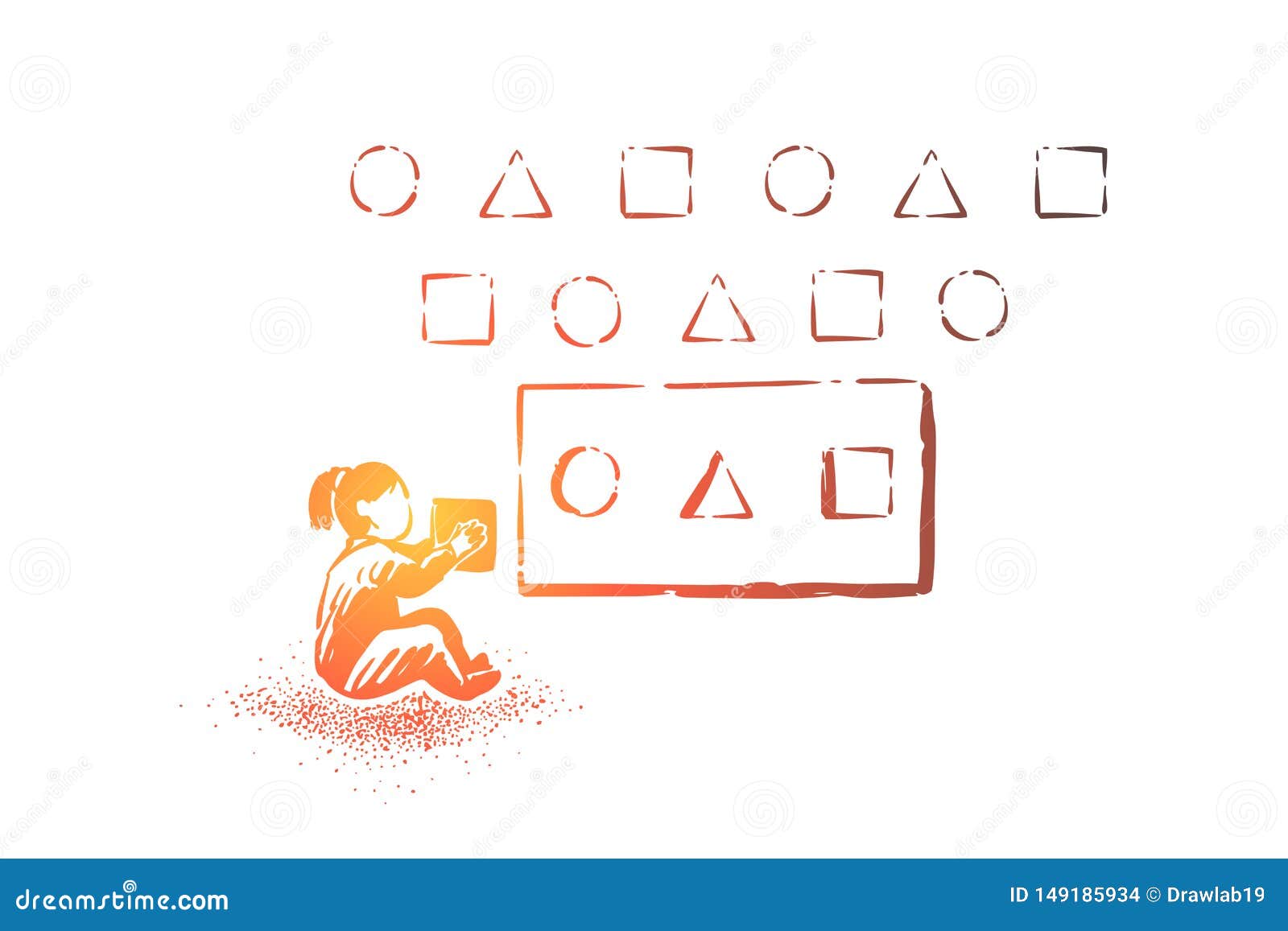 Intellectual Growth Line Icons Collection. Learning, Development ...