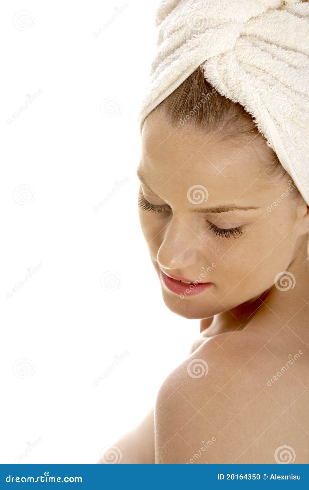 Girl spa stock photo. Image of head, makeup, portrait - 20164350