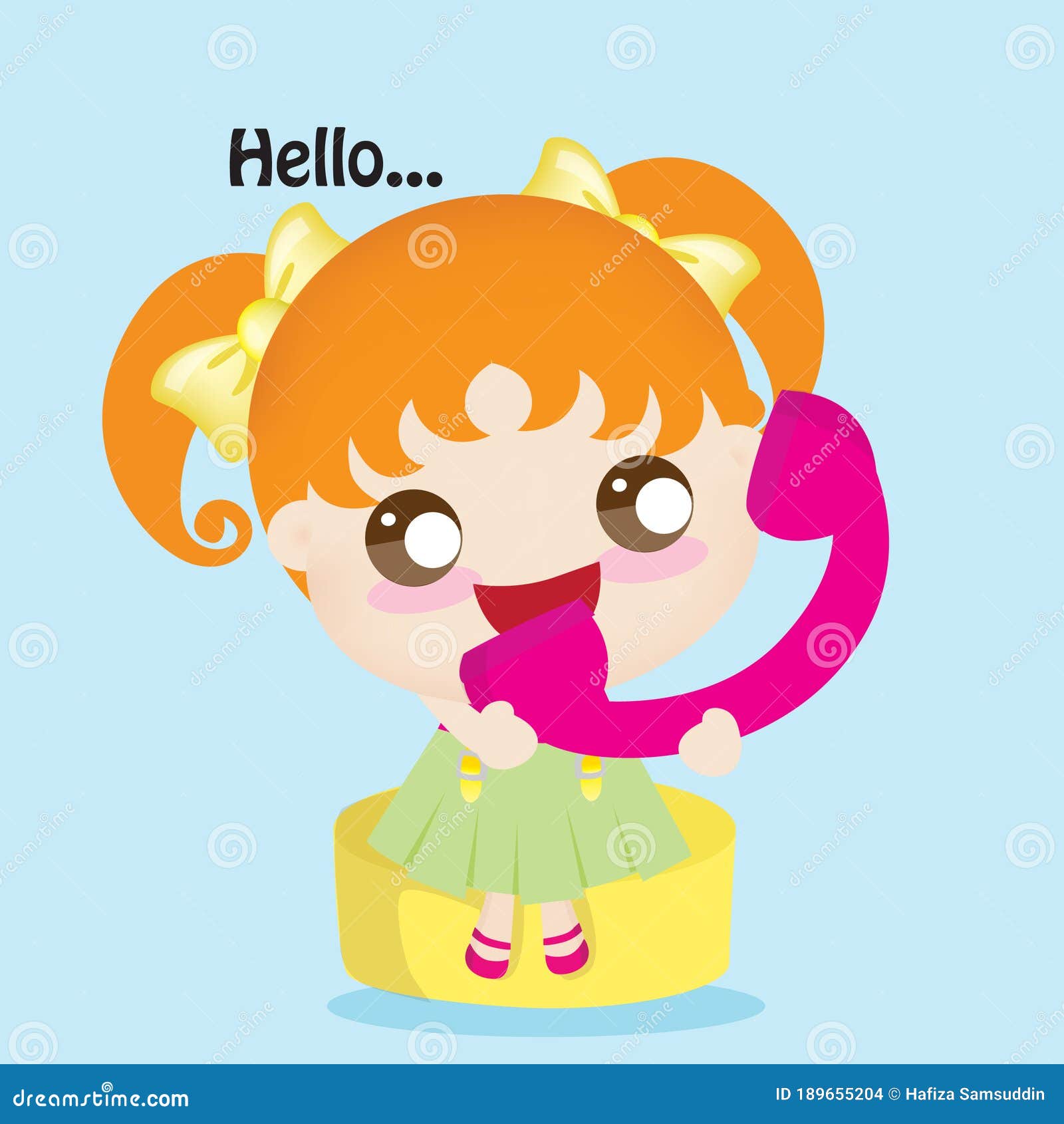 Girl Speaking Icon In Trendy Design Style. Girl Speaking Icon Isolated ...