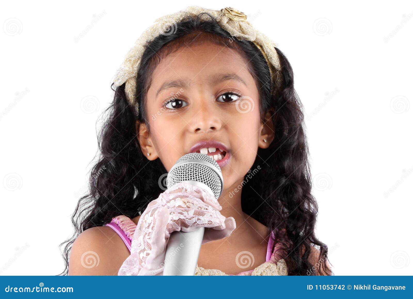 Girl in a Speech stock photo. Image of expression, small - 11053742