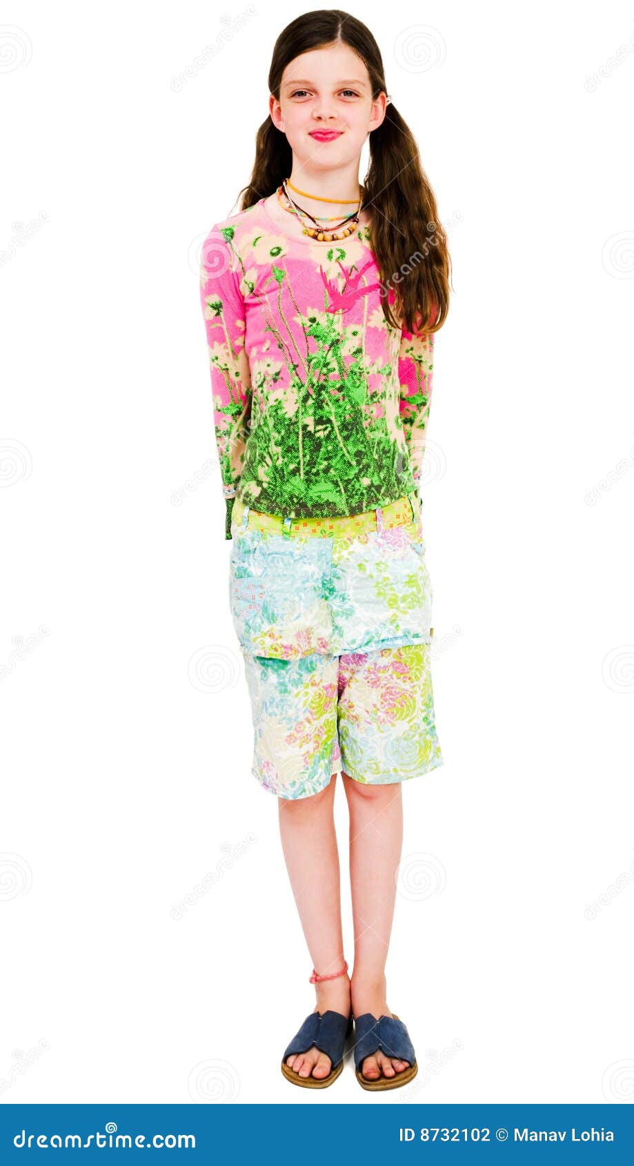 Girl Standing stock photo. Image of girl, smile, happiness - 8732102