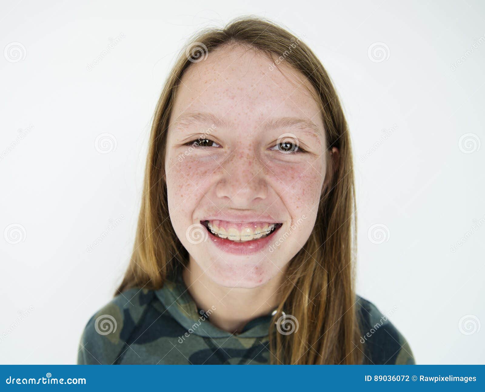 A girl in a Studio shoot stock photo. Image of casual - 89036072