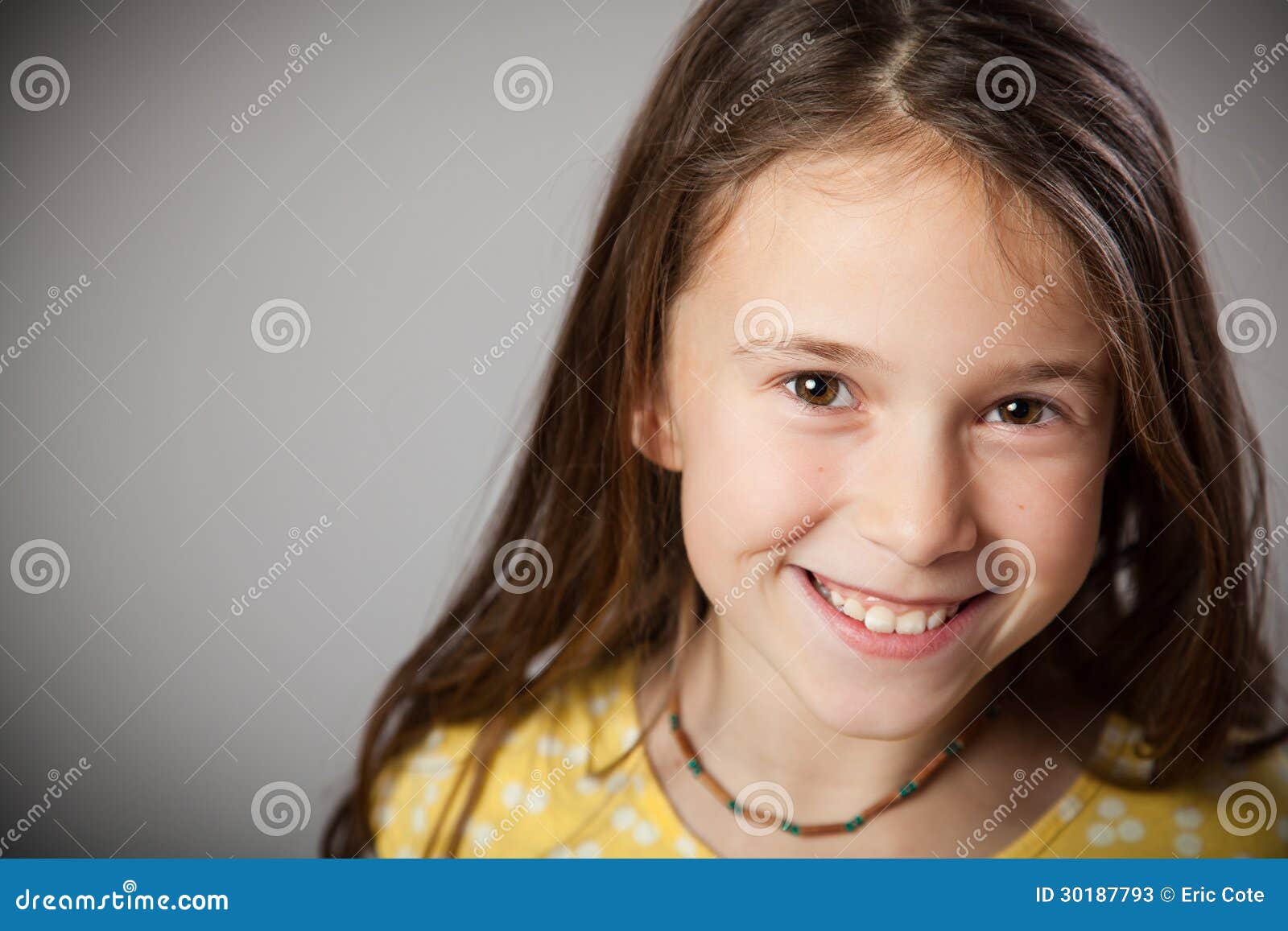 Girl in studio stock image. Image of childhood, caucasian - 30187793
