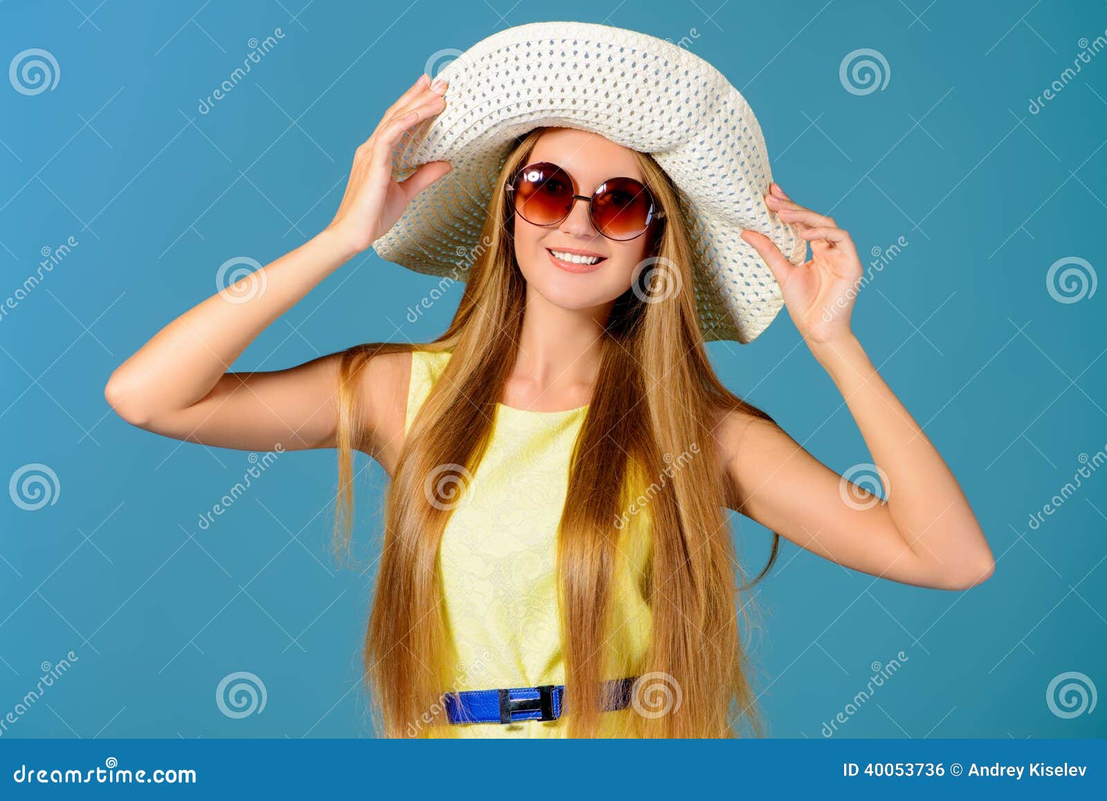 Girl of summer stock photo. Image of modern, gorgeous - 40053736