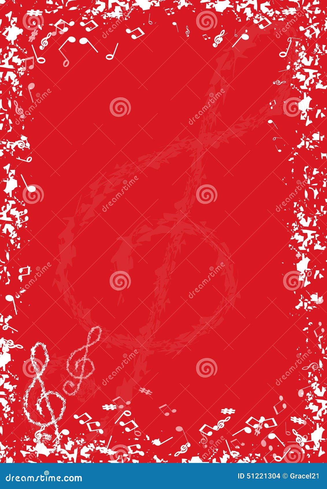 Music Border stock vector. Illustration of enjoy, graphic - 51221304