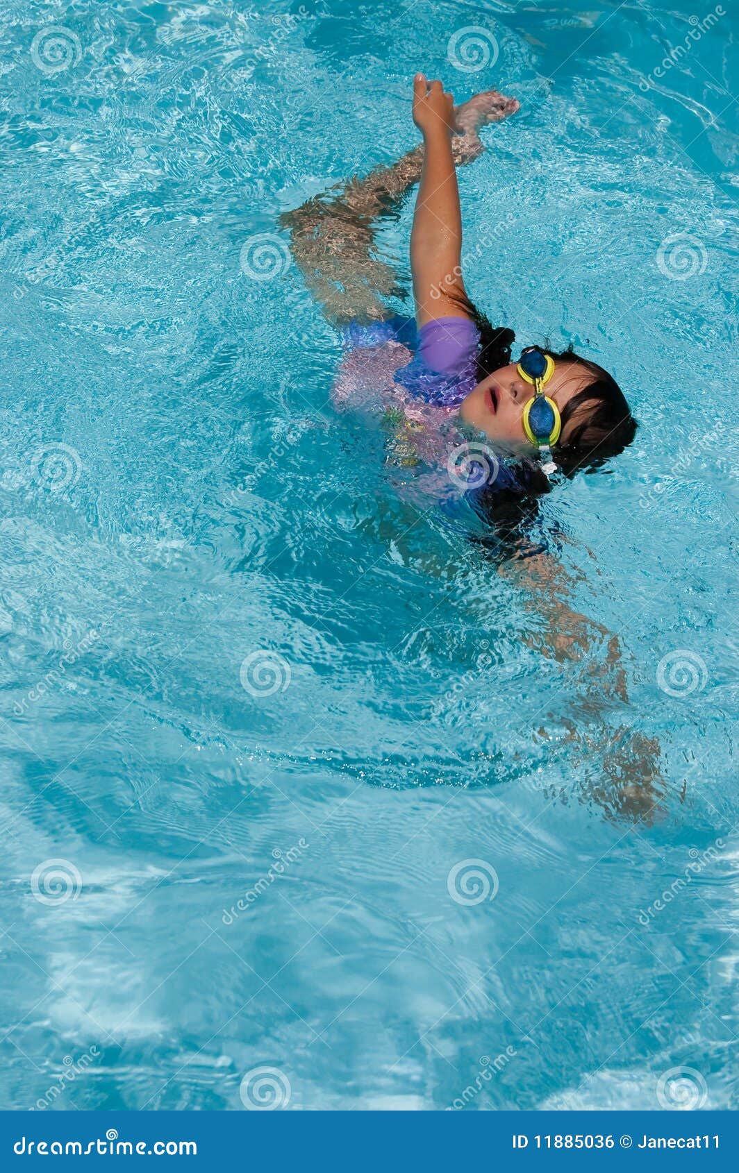 Girl swimming stock photo. Image of female, exercise - 11885036