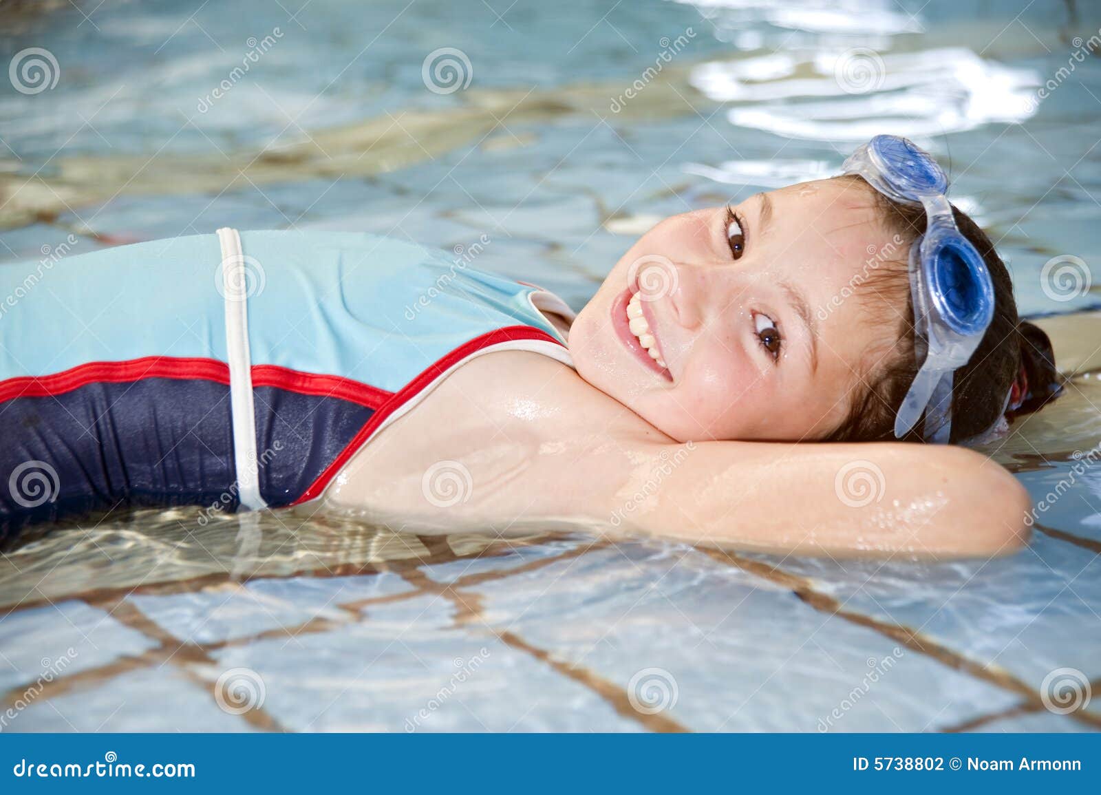 Girl in swimming pool stock photo. Image of beautiful - 5738802