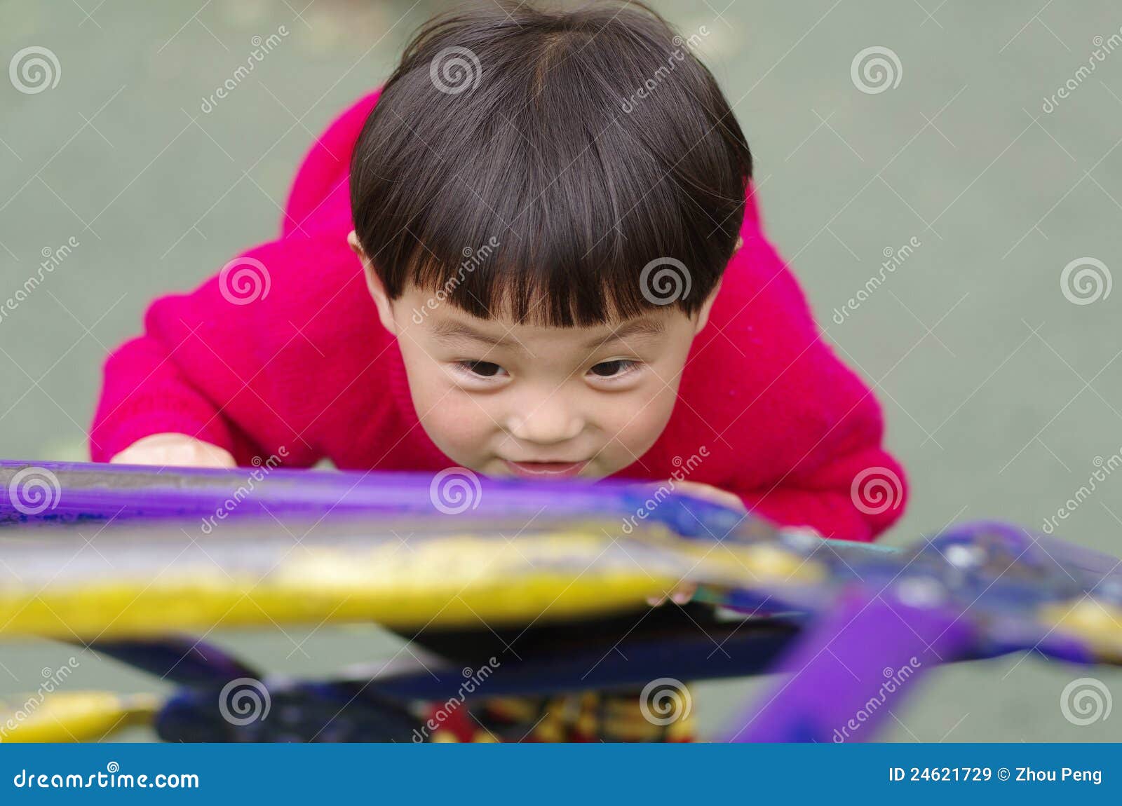 Girl take exercise stock image. Image of fitness, nose - 24621729