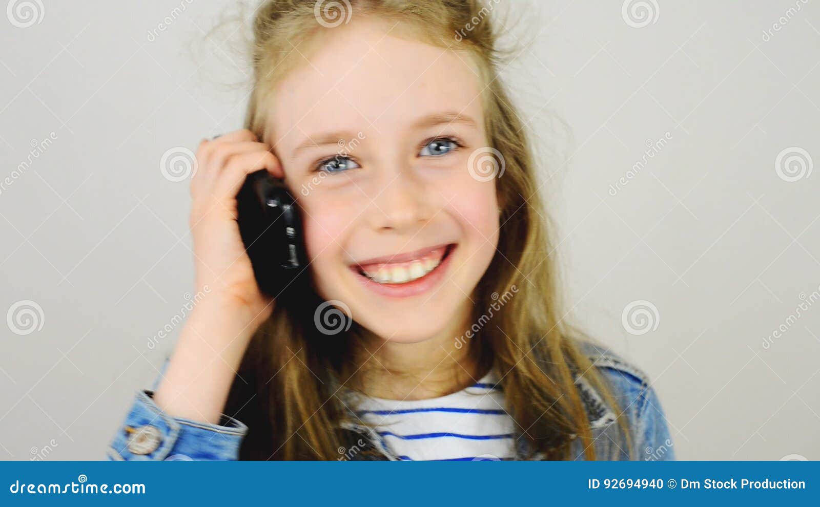 Girl talking on the phone. stock footage. Video of chat - 92694940
