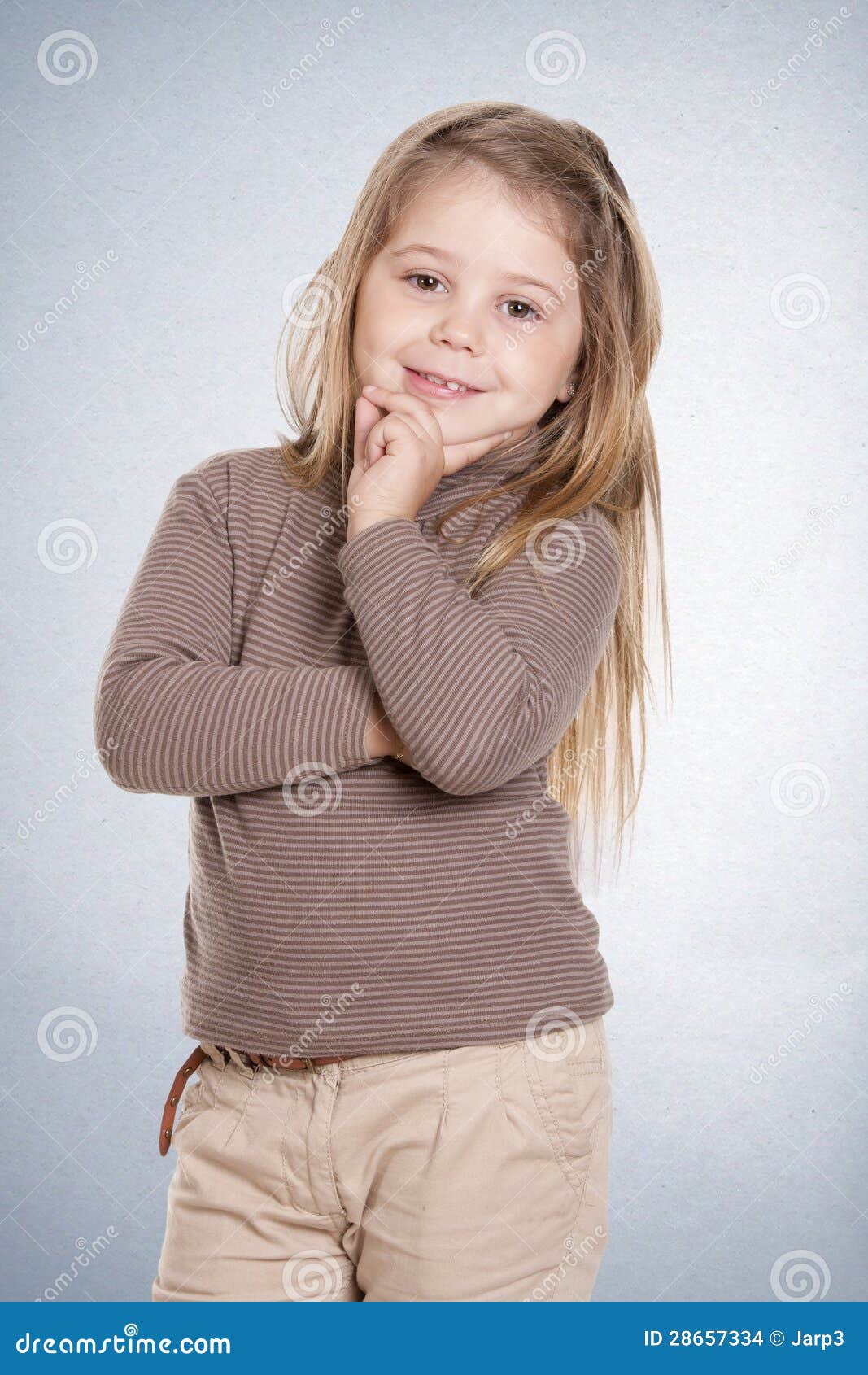 Girl thinking stock photo. Image of pretty, beauty, people - 28657334