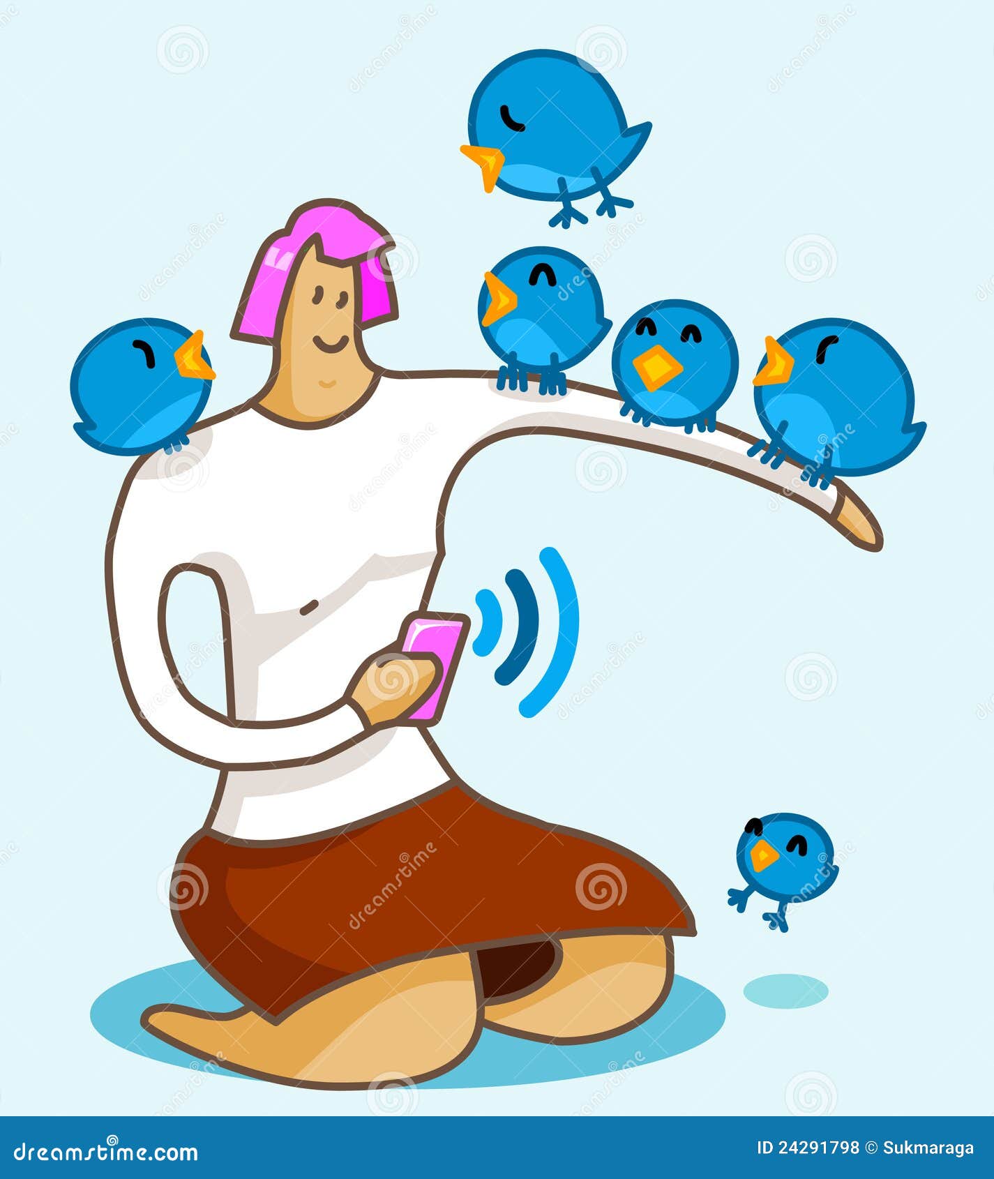 Twitter Bird Logo. Realistic Social Media Icon Logotype. Twitter ...
