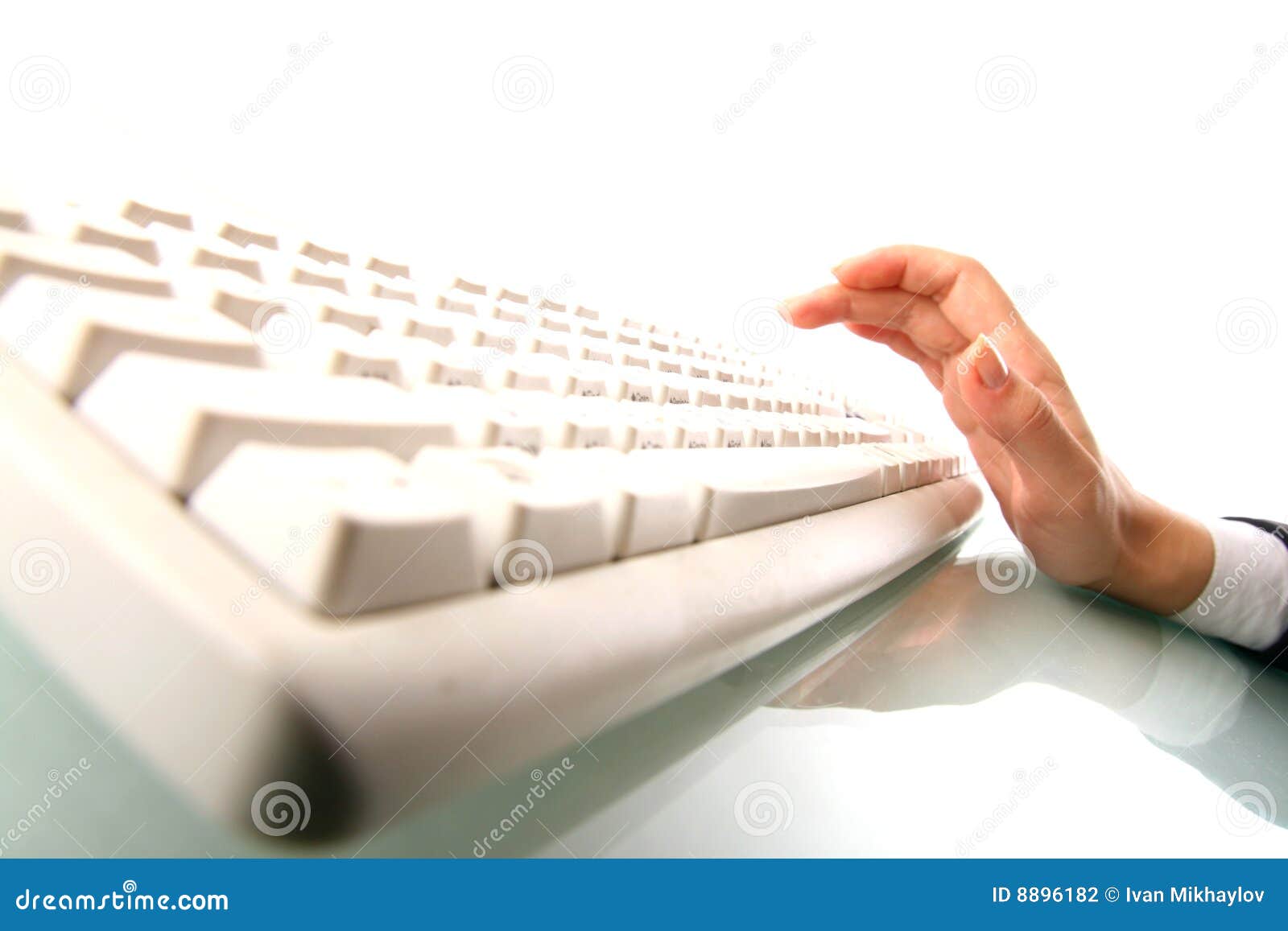 Girl typing stock photo. Image of board, fingers, equipment - 8896182