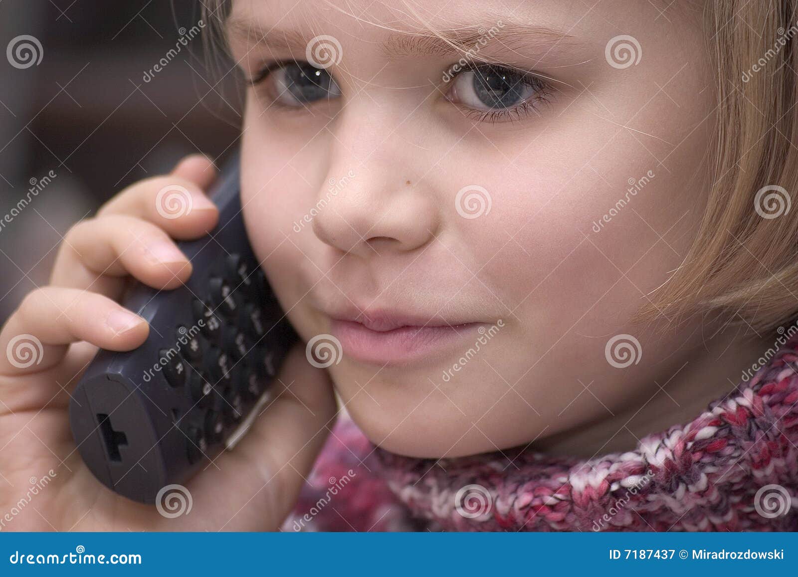 Girl using the phone stock image. Image of young, face - 7187437