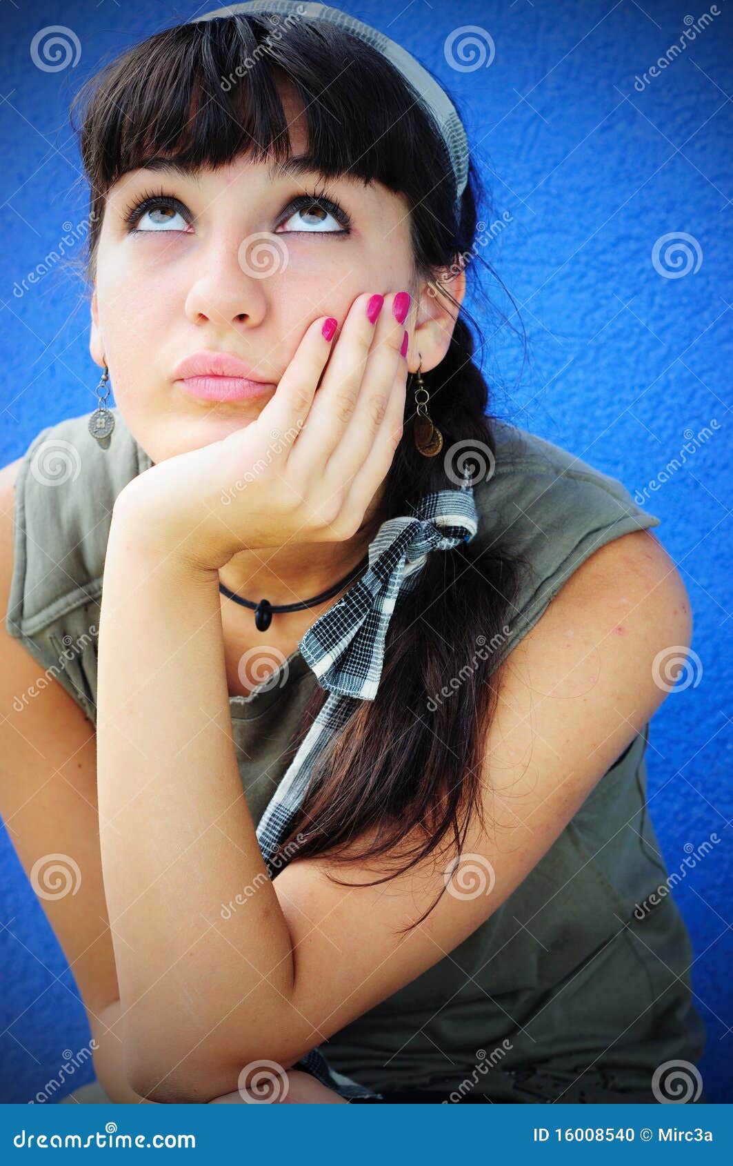 Girl waiting stock photo. Image of expecting, nostalgic - 16008540